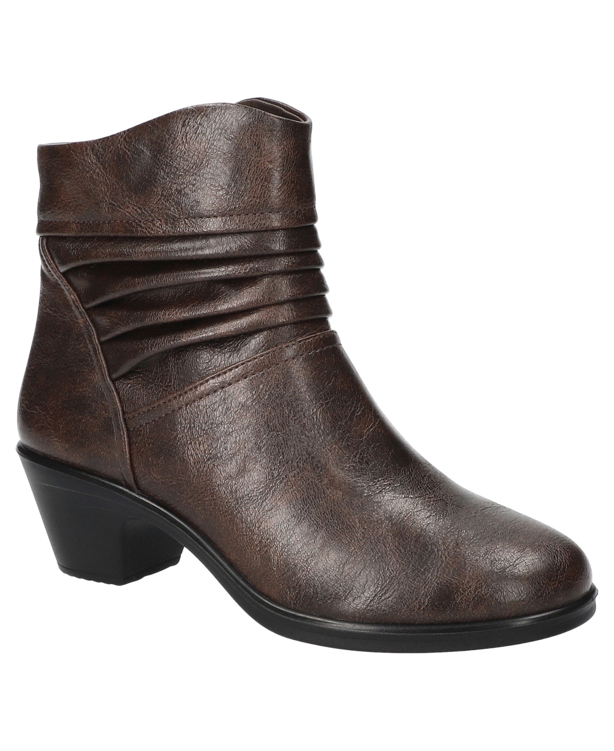 Click here for Easy Street Womens Bess Ankle Booties - Brown prices