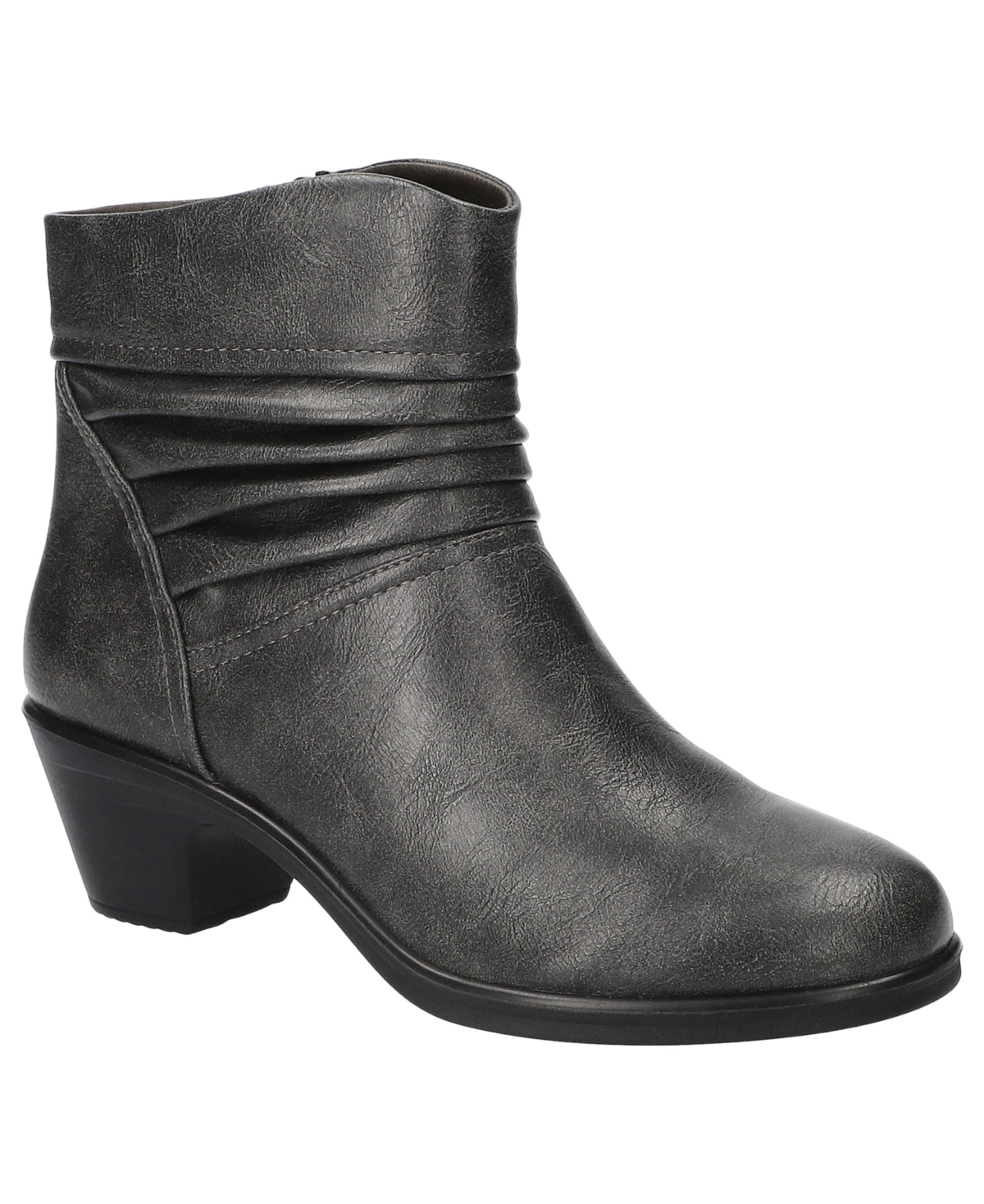 Click here for Easy Street Womens Bess Ankle Booties - Gray prices