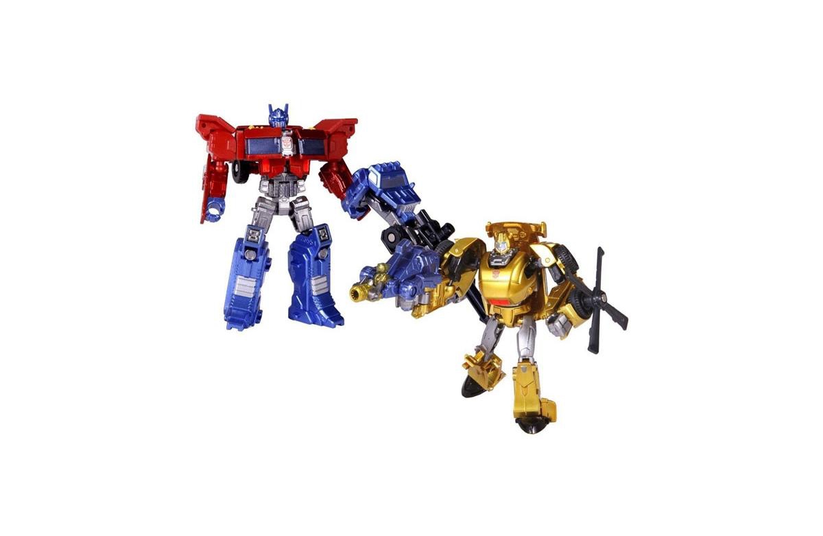 Click here for Transformers TG24 Optimus Prime and Bumblebee Set... prices