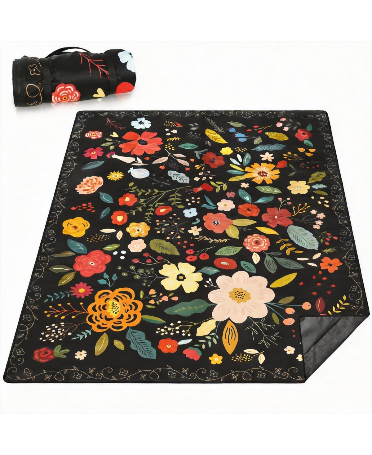 Click here for Aofar Picnic Blanket Waterproof Boho Beach Mat Win... prices