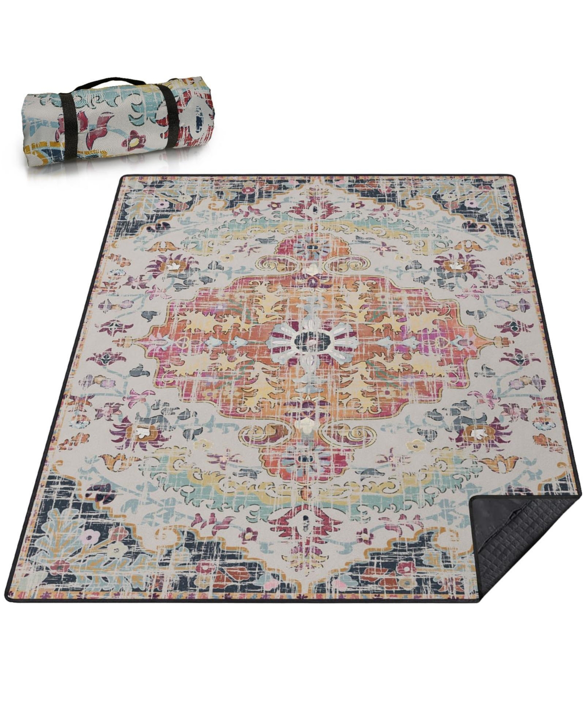 Click here for Aofar Picnic Blanket Waterproof Boho Beach Mat Win... prices