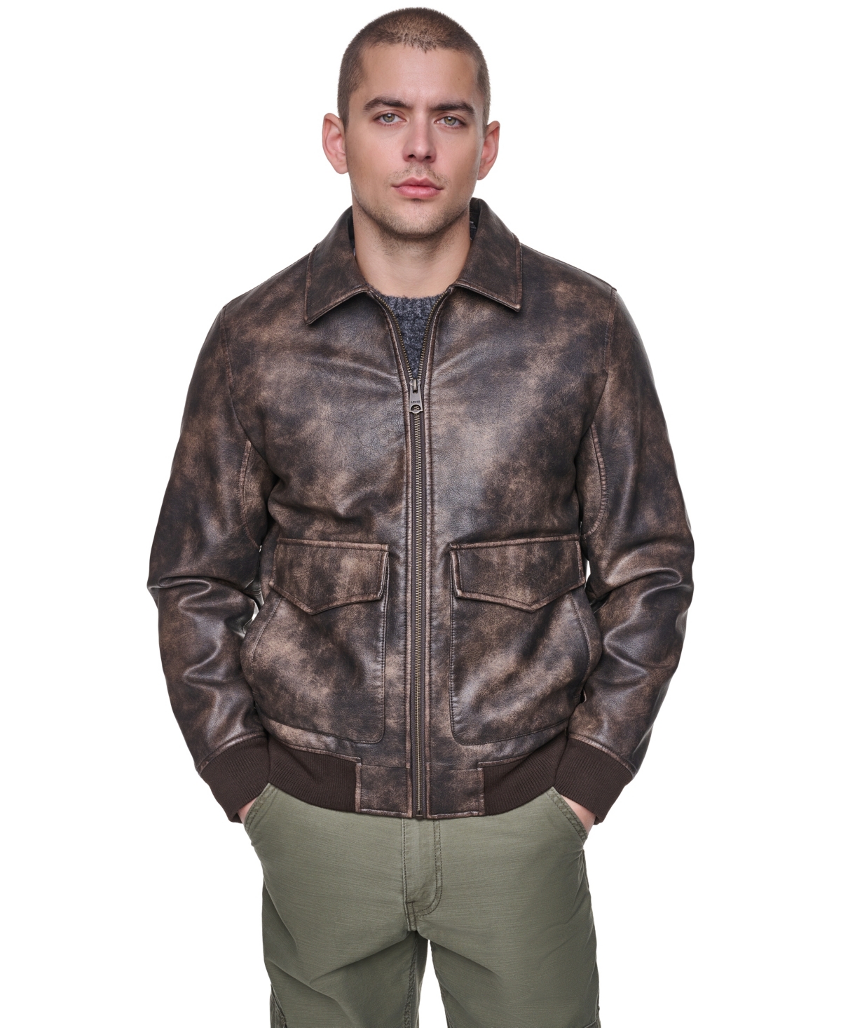Click here for Levis Mens Classic Bomber Jacket - Vintage Brown prices