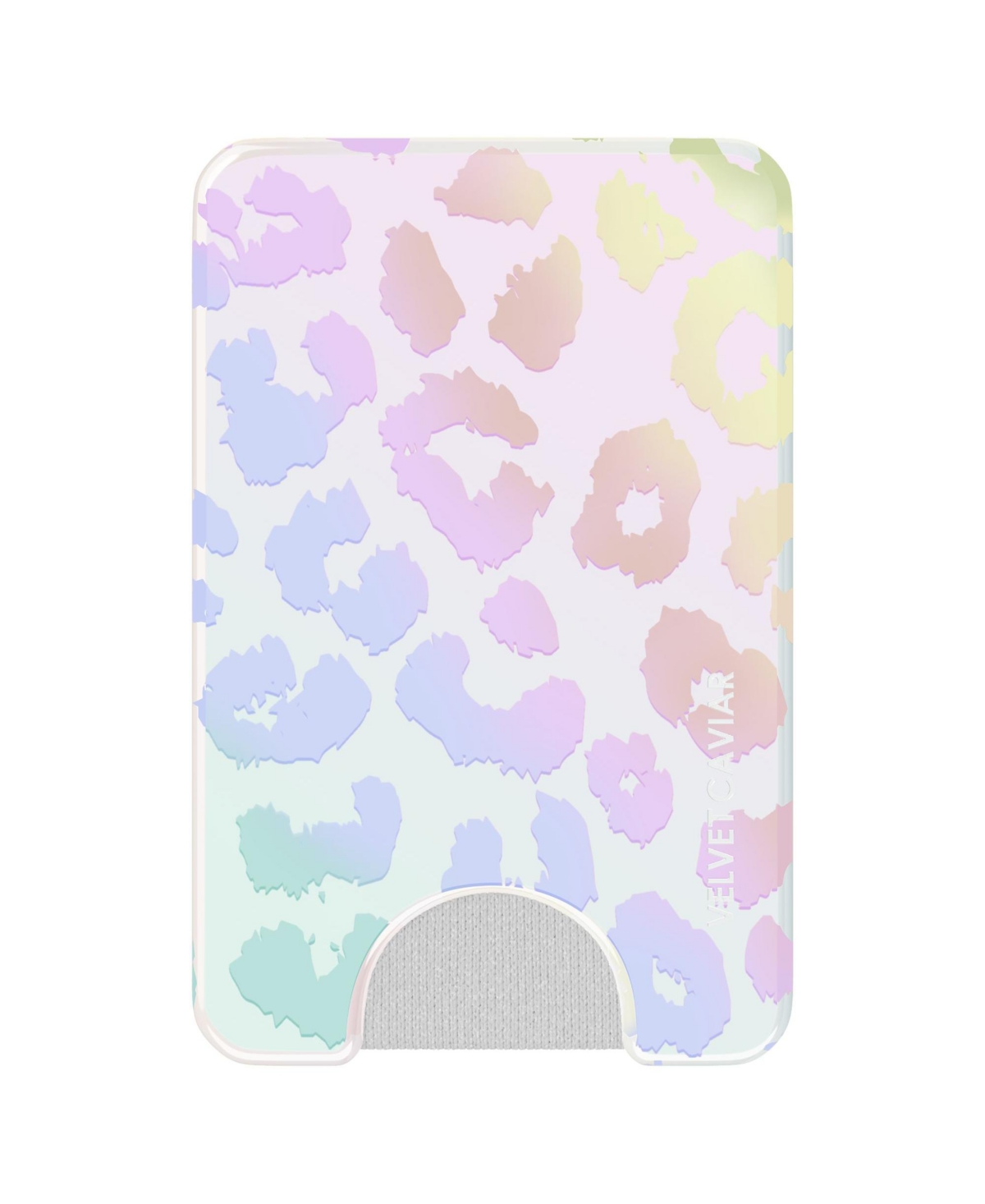 Click here for Velvet Caviar Magnetic Phone Wallet - White multic... prices