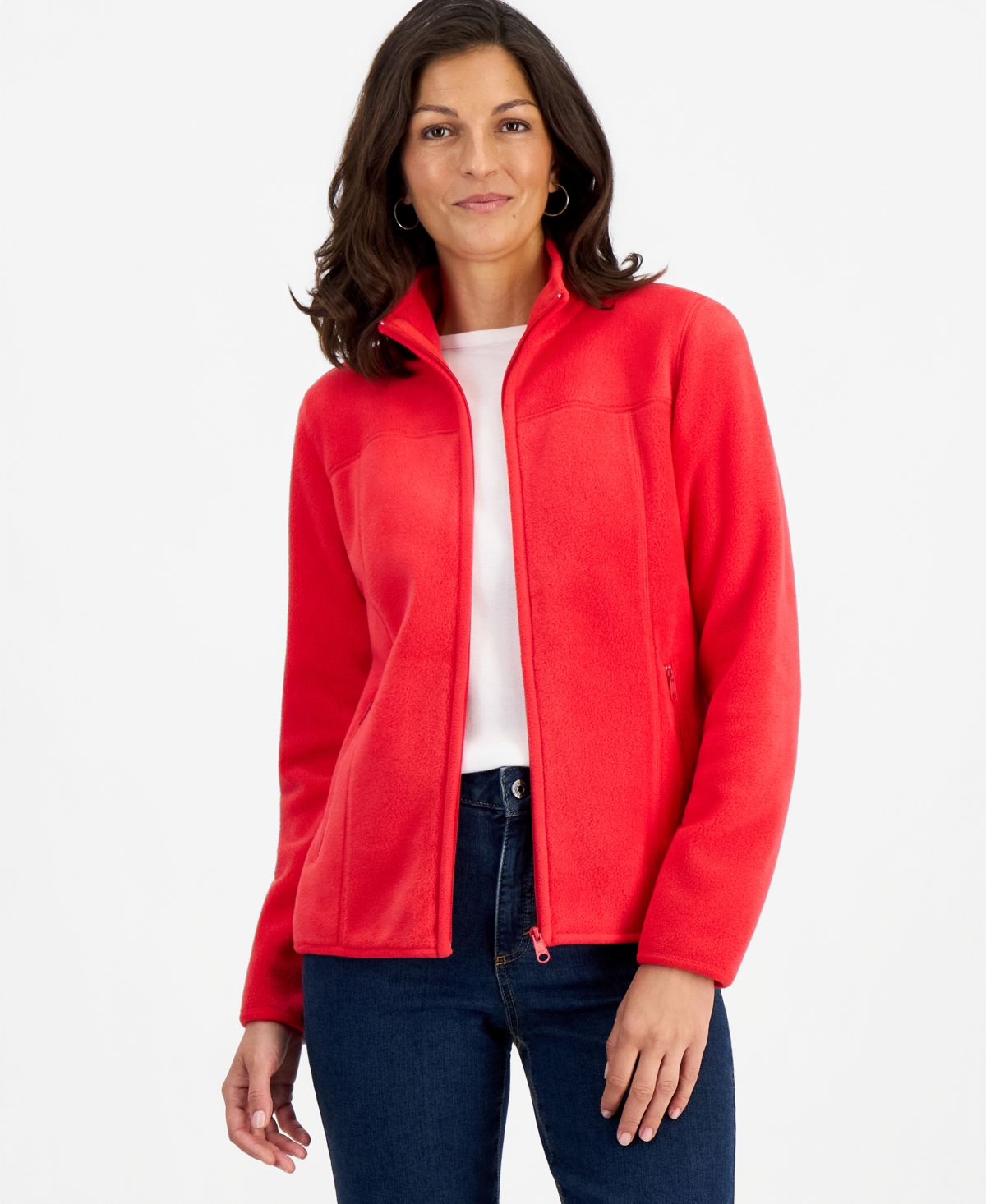 Click here for Style & Co Womens Polar Fleece Jacket  Created for... prices