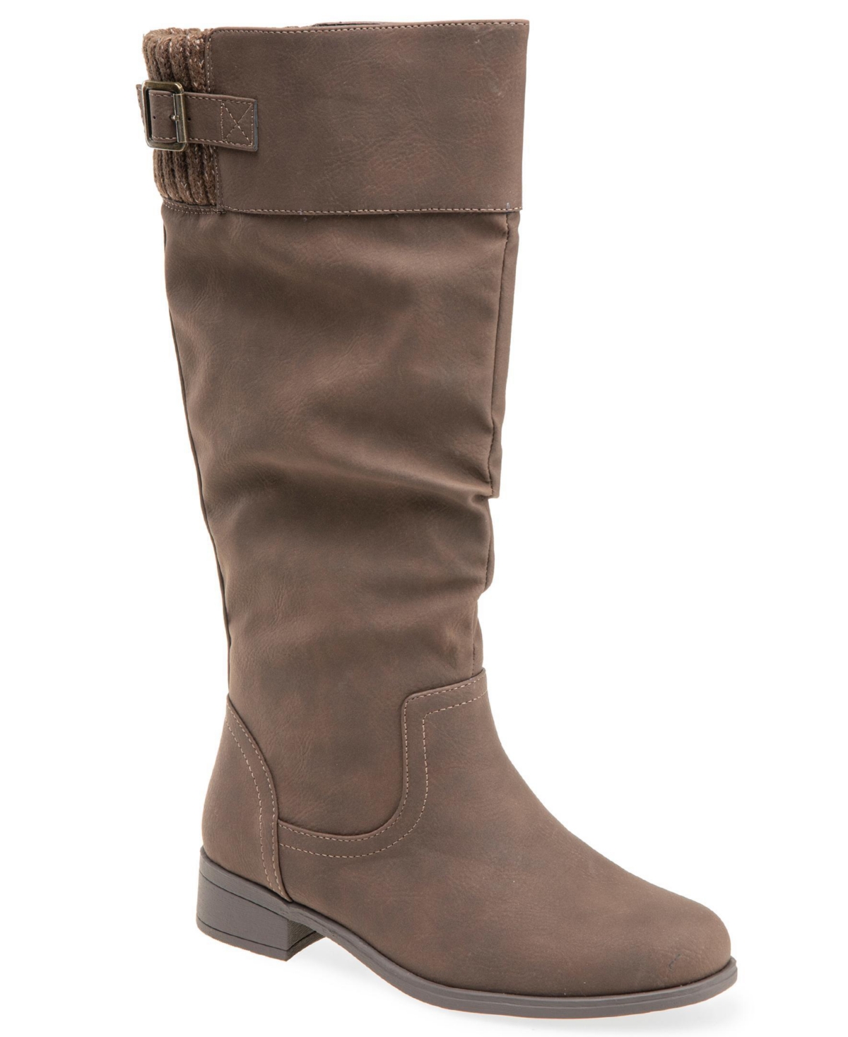 Click here for Kensie Womens Monica Wide Calf Riding Boot - Dark... prices
