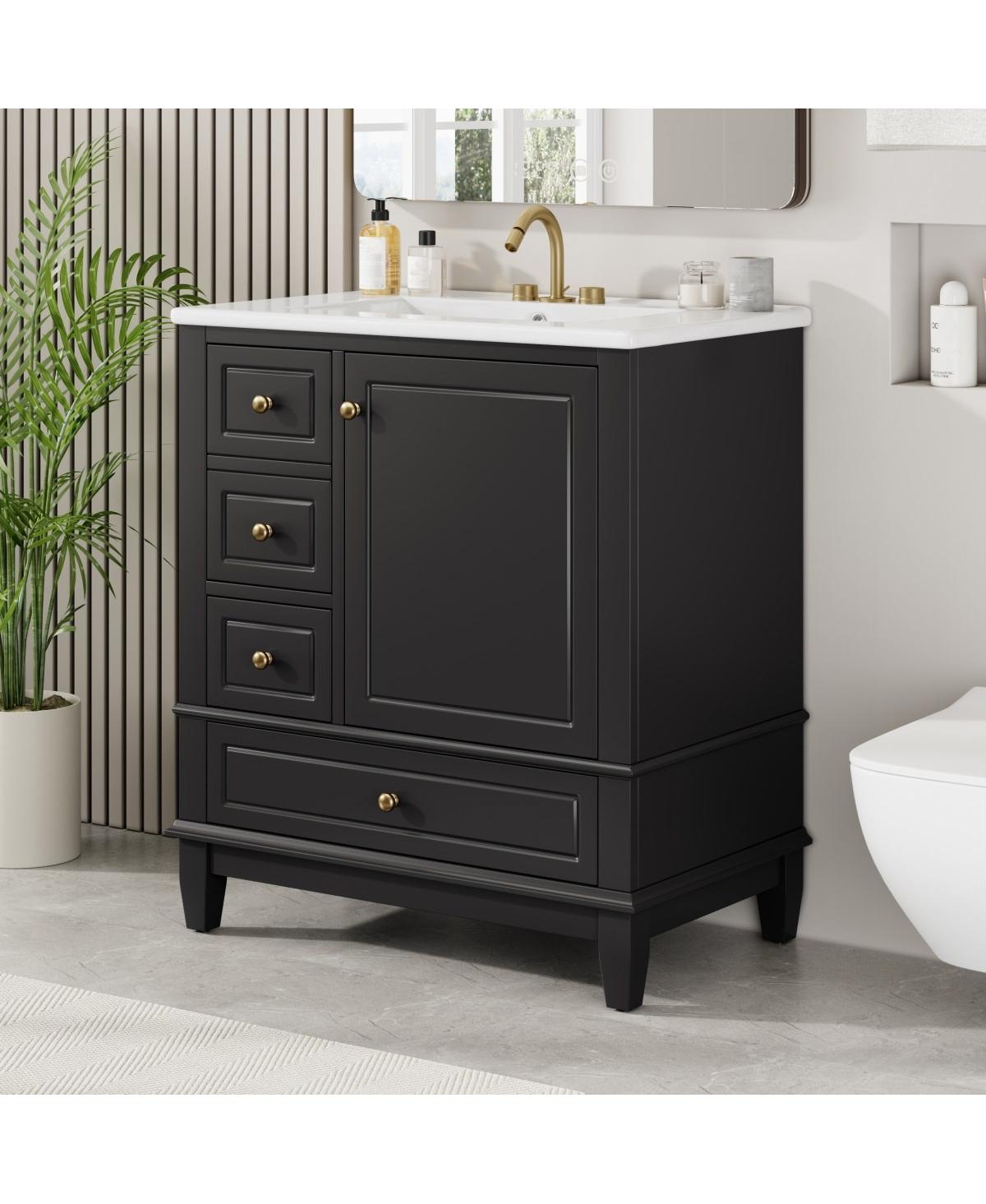Click here for Thirtypeachy 30 Freestanding Vanity With Ceramic S... prices