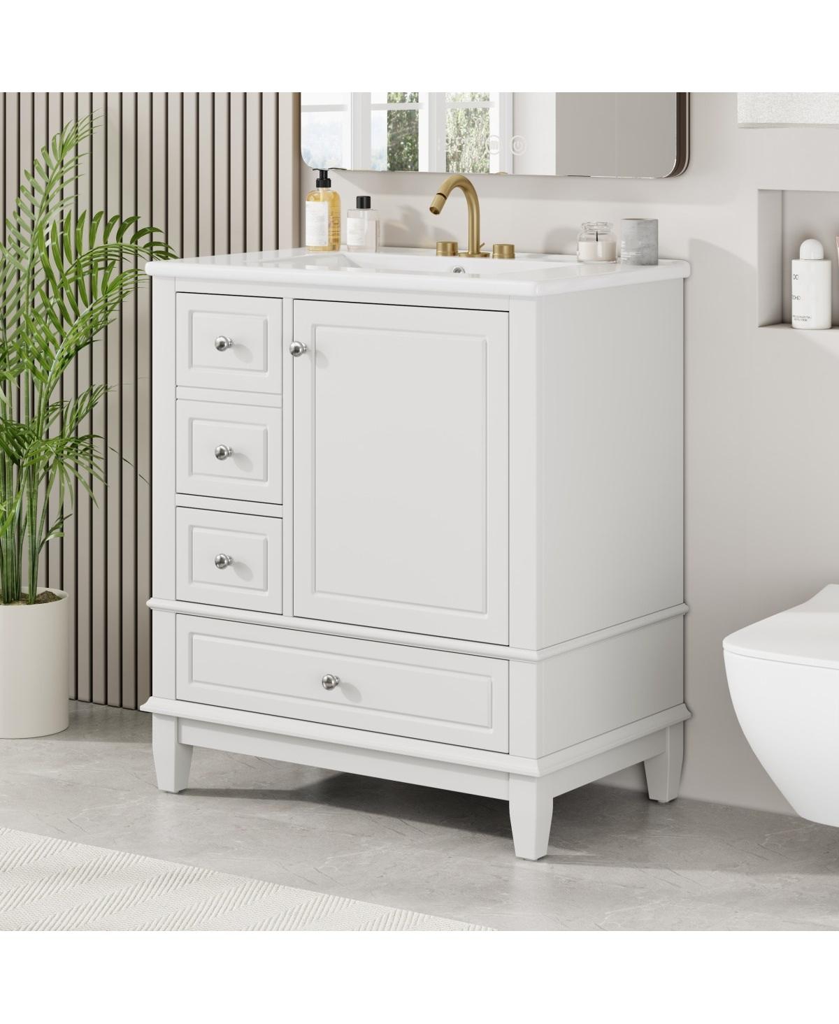Click here for Thirtypeachy 30 Freestanding Vanity With Ceramic S... prices