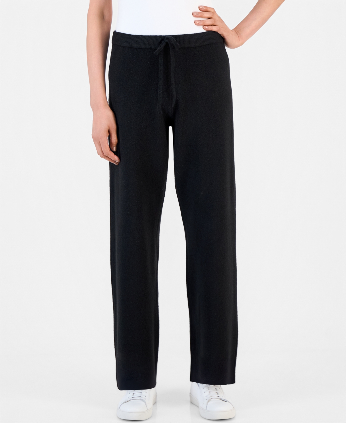 Click here for Style & Co Womens LuxSoft Wide-Leg Sweater Pull-On... prices