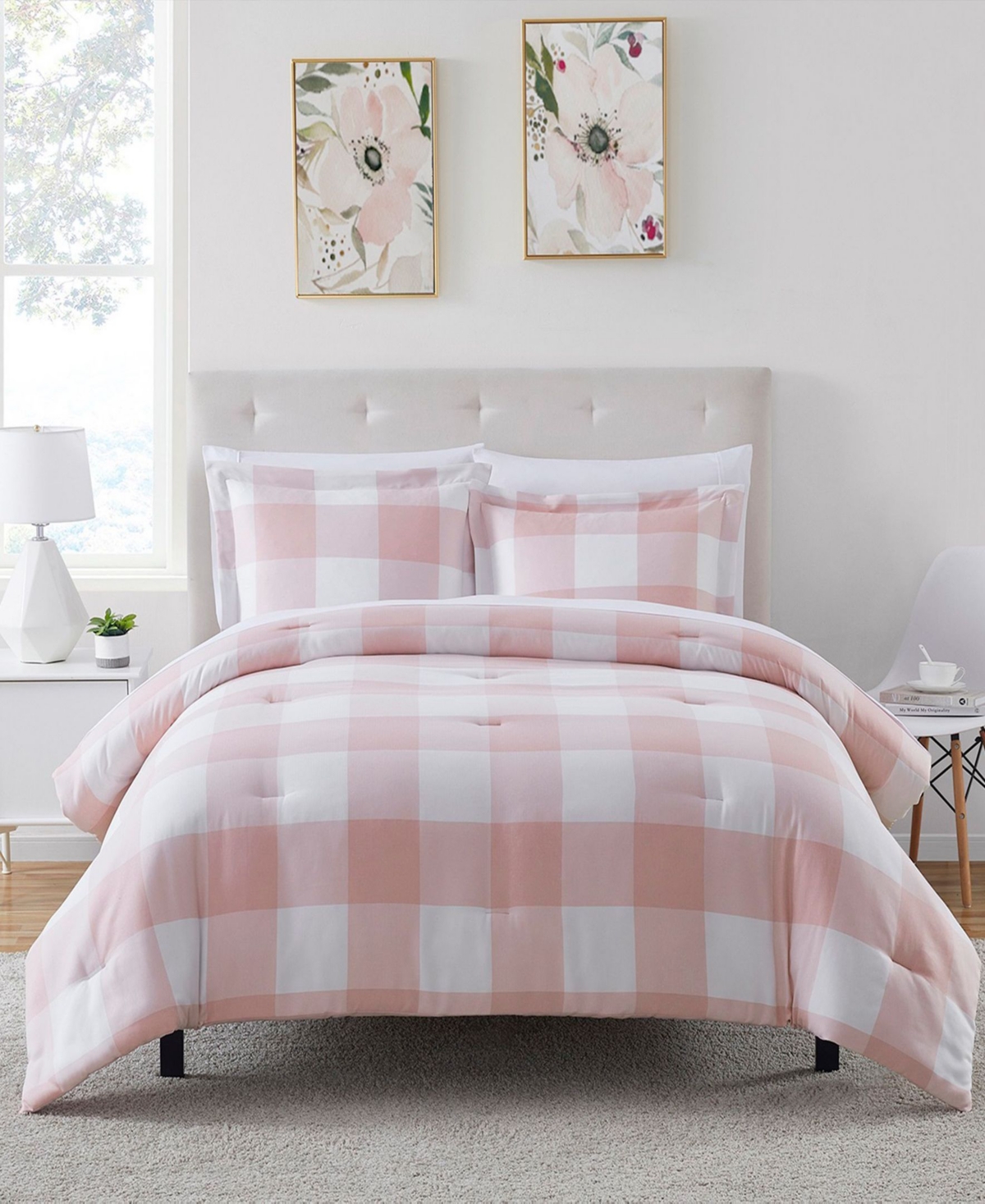 Click here for Sweet Home Collection Herringbone Weave Buffalo Ch... prices