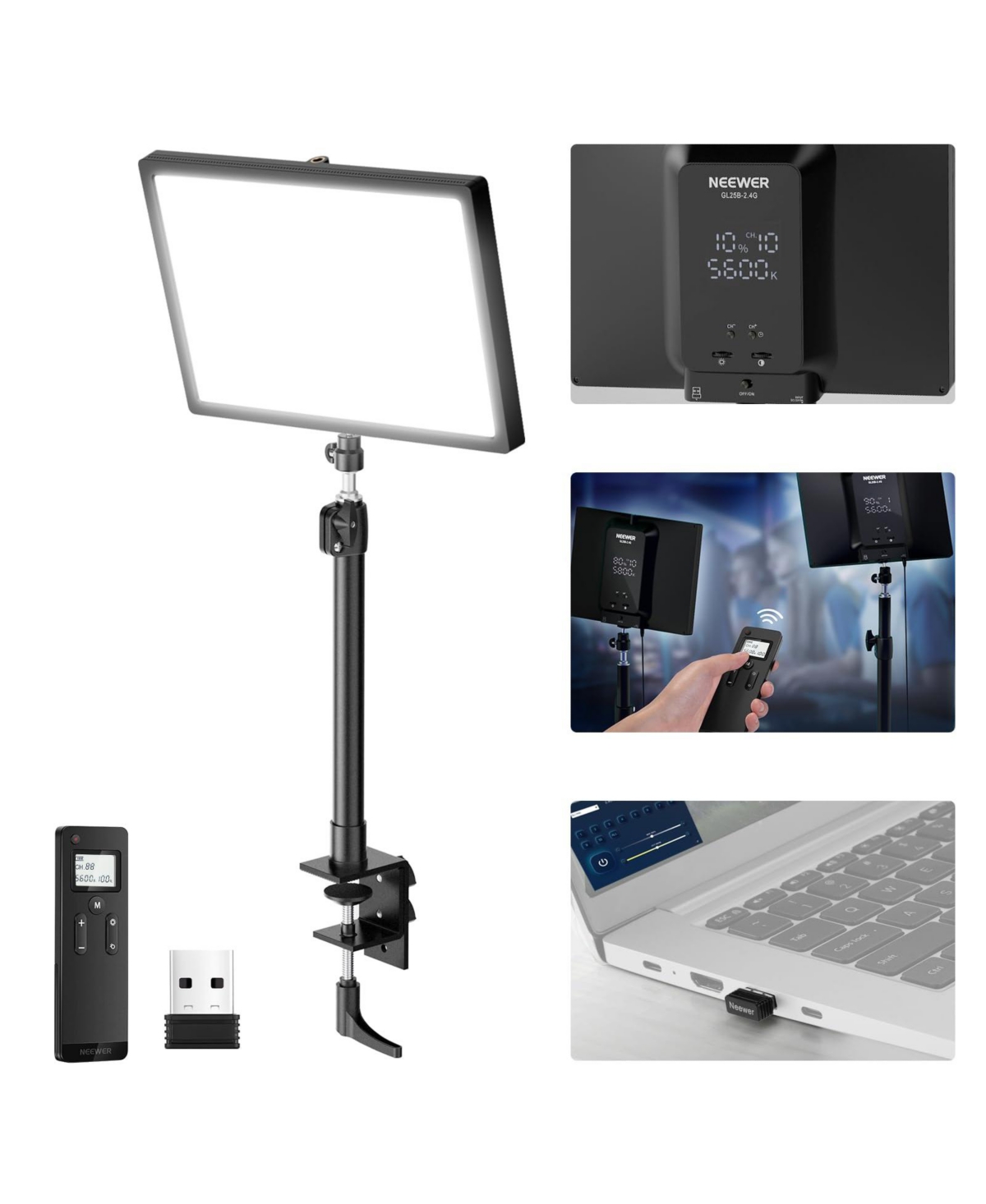Click here for Neewer GL25B Led Video Light with 25W  7000K  CRI9... prices