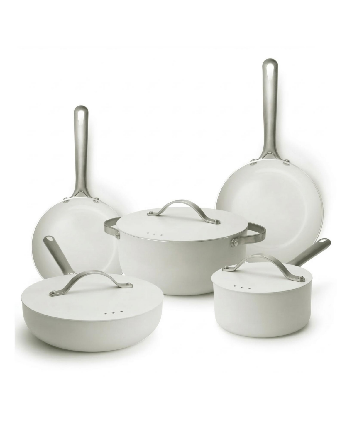 Click here for Alva Mobi 8pc Ceramic Nonstick Cookware Set | Cann... prices