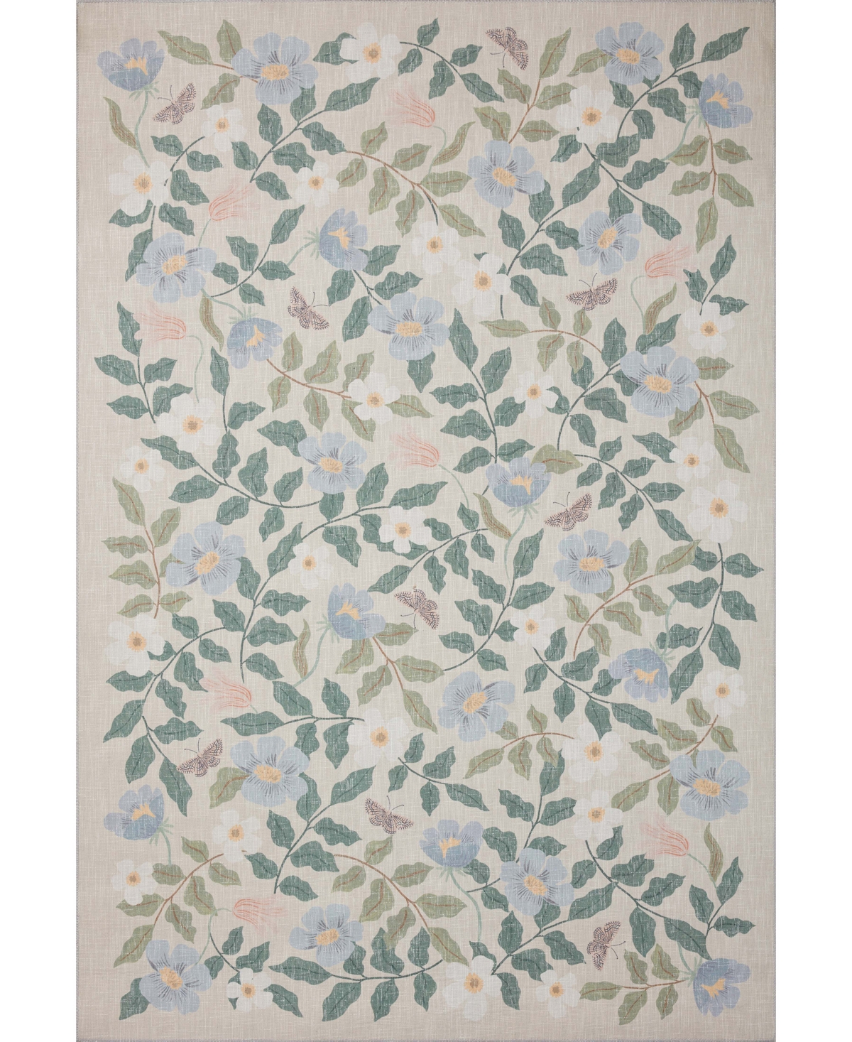 Click here for Rifle Paper Co Cotswolds Cot-02 86 x 116 Area Rug... prices
