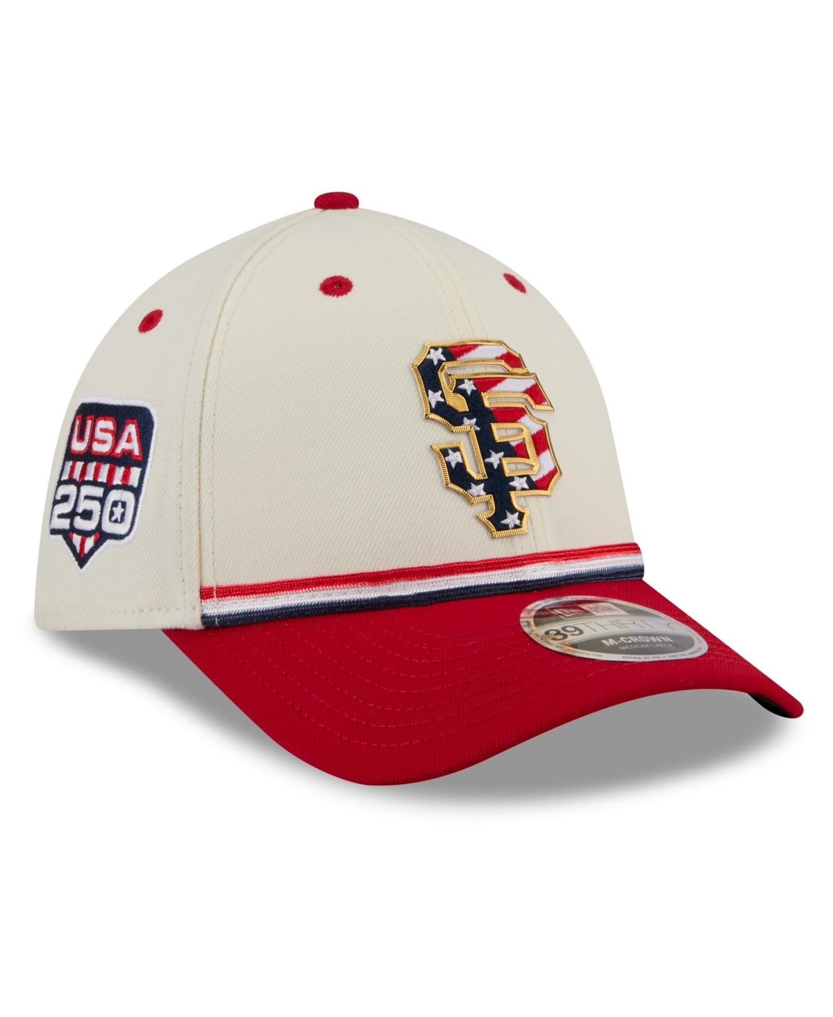 Click here for New Era Mens Cream/Red San Francisco Giants Usa 25... prices