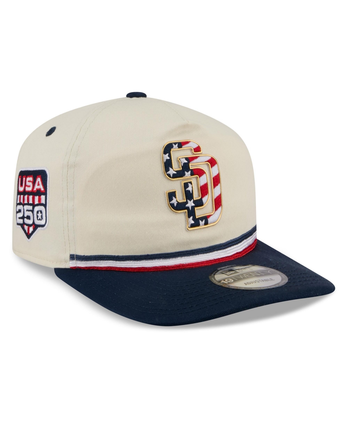 Click here for New Era Mens Cream/Navy San Diego Padres Usa 250 F... prices