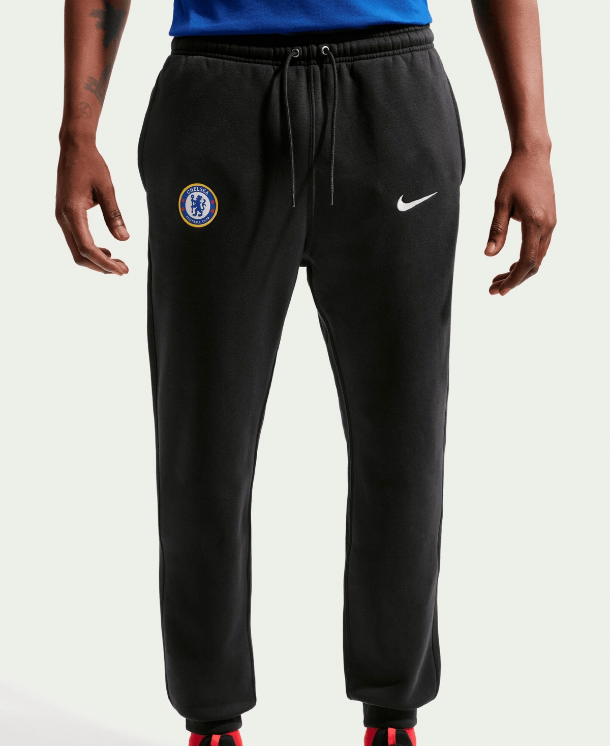 Click here for Nike Mens Black Chelsea Club Joggers - Black prices