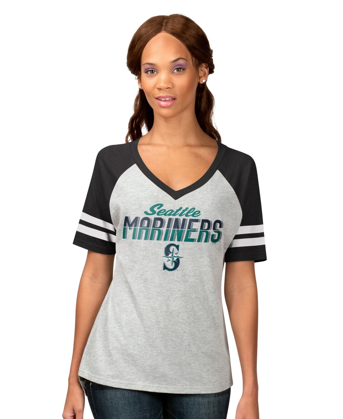 Click here for G-iii 4Her by Carl Banks Womens Heather Gray Seatt... prices