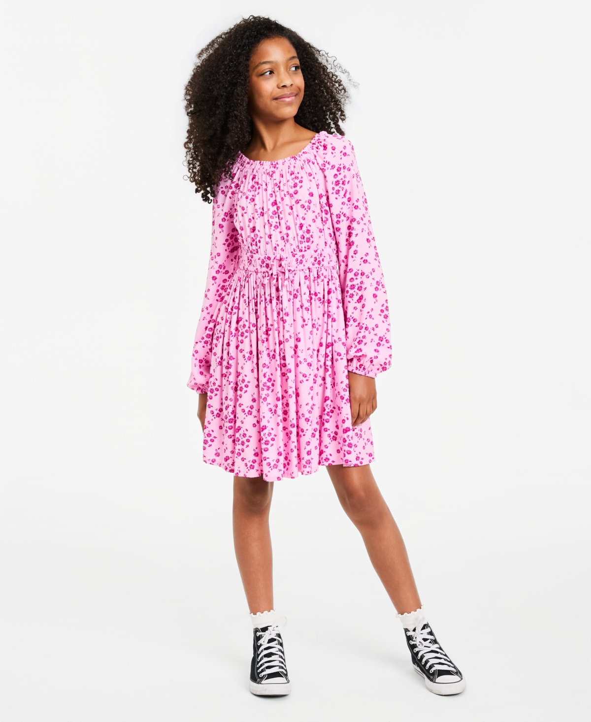 Click here for Epic Threads Girls Xs-xl Long-Sleeve Floral-Print... prices