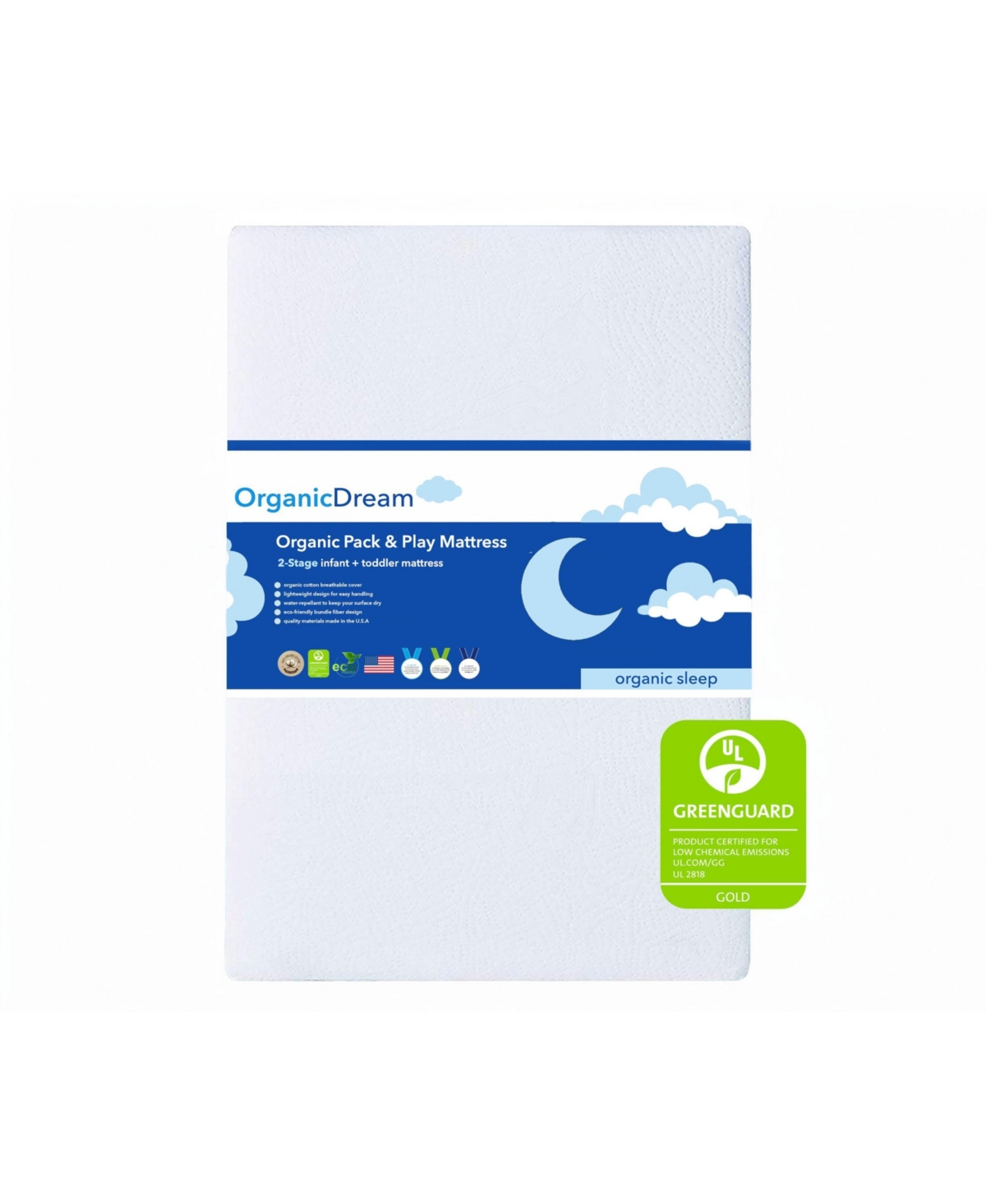 Click here for Organic Dream Pack and Play Mattress 2-Stage Dual... prices