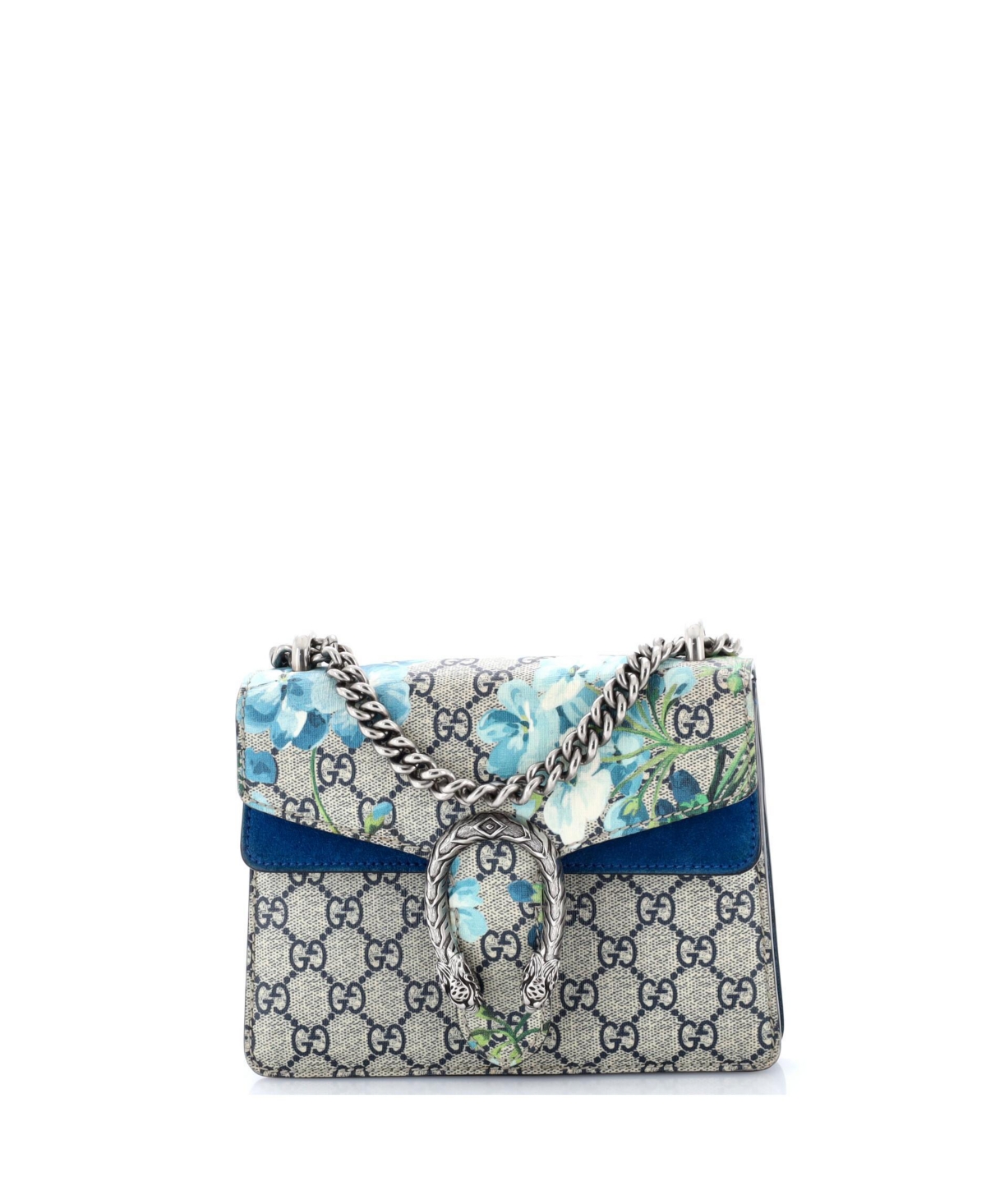 Click here for Pre-Owned Gucci Mini Dionysus Bag Blooms Print Gg... prices