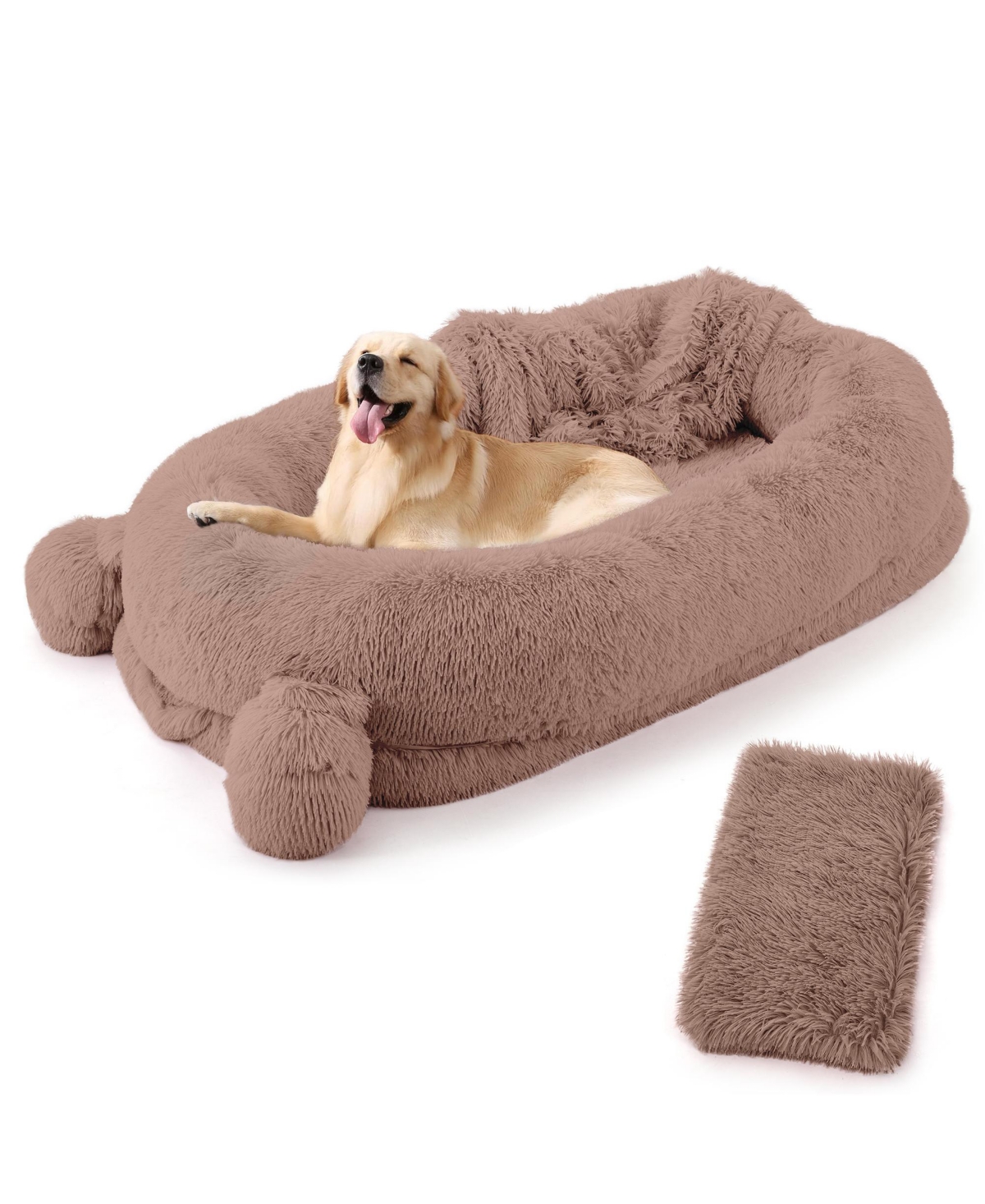 Click here for homfan Human Sized Dog Bed  71 Inch Extra Large Or... prices