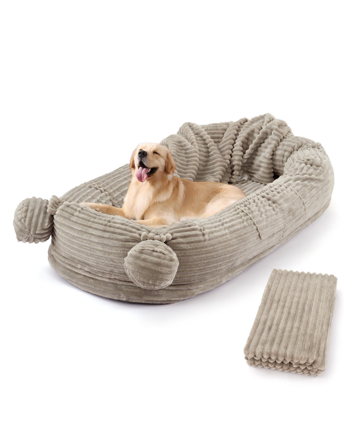 Click here for homfan Human Sized Dog Bed  71 Inch Extra Large Or... prices