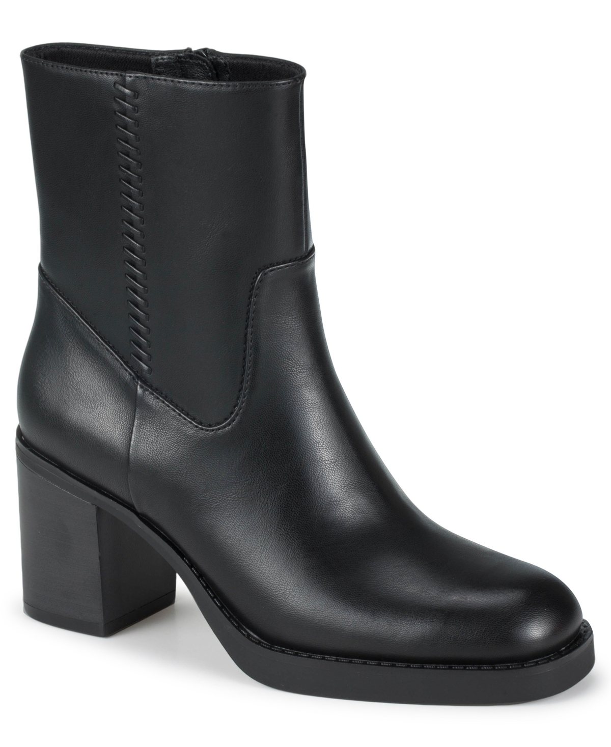 Click here for Baretraps Womens Gwendy Block Heel Booties - Black prices