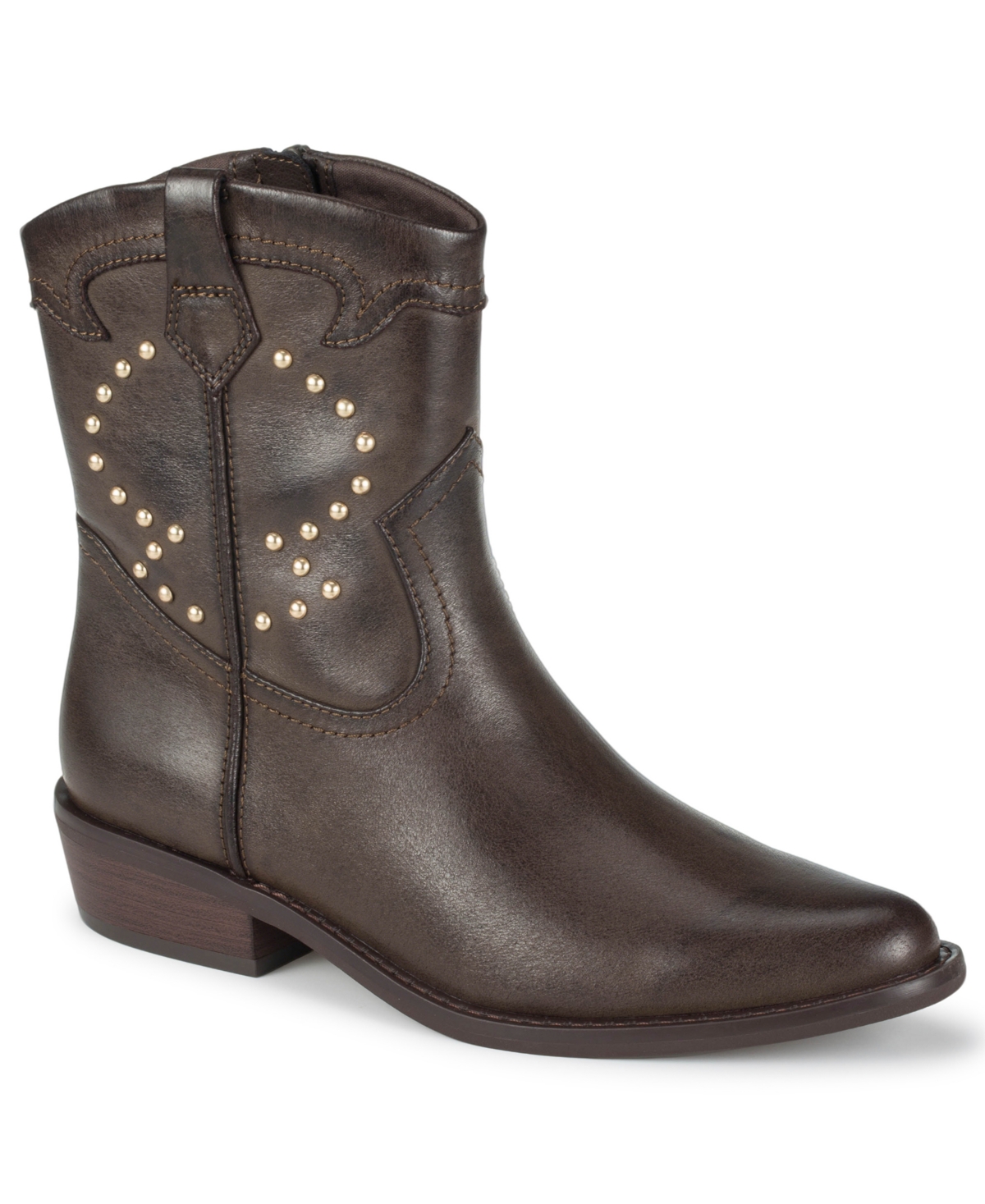 Click here for Baretraps Womens Nova Western Booties - Dark Brown prices