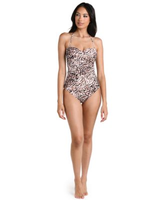 Click here for La Blanca Womens Fierce Territory Bandeau Tankini... prices