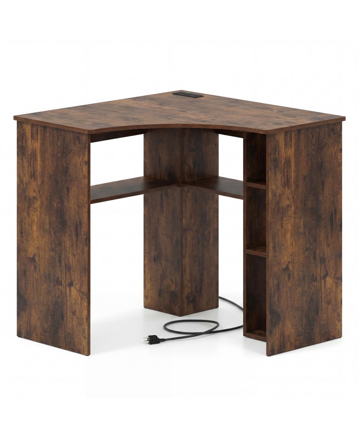 Click here for Slickblue Corner Computer Desk with Adjustable She... prices