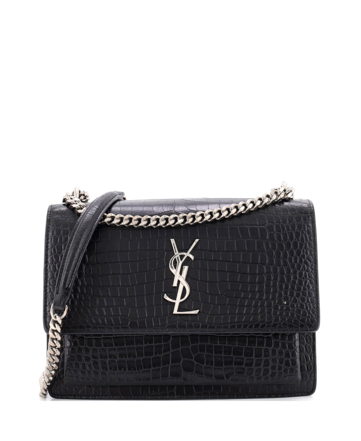 Click here for Pre-Owned Saint Laurent Medium Sunset Crossbody Ba... prices