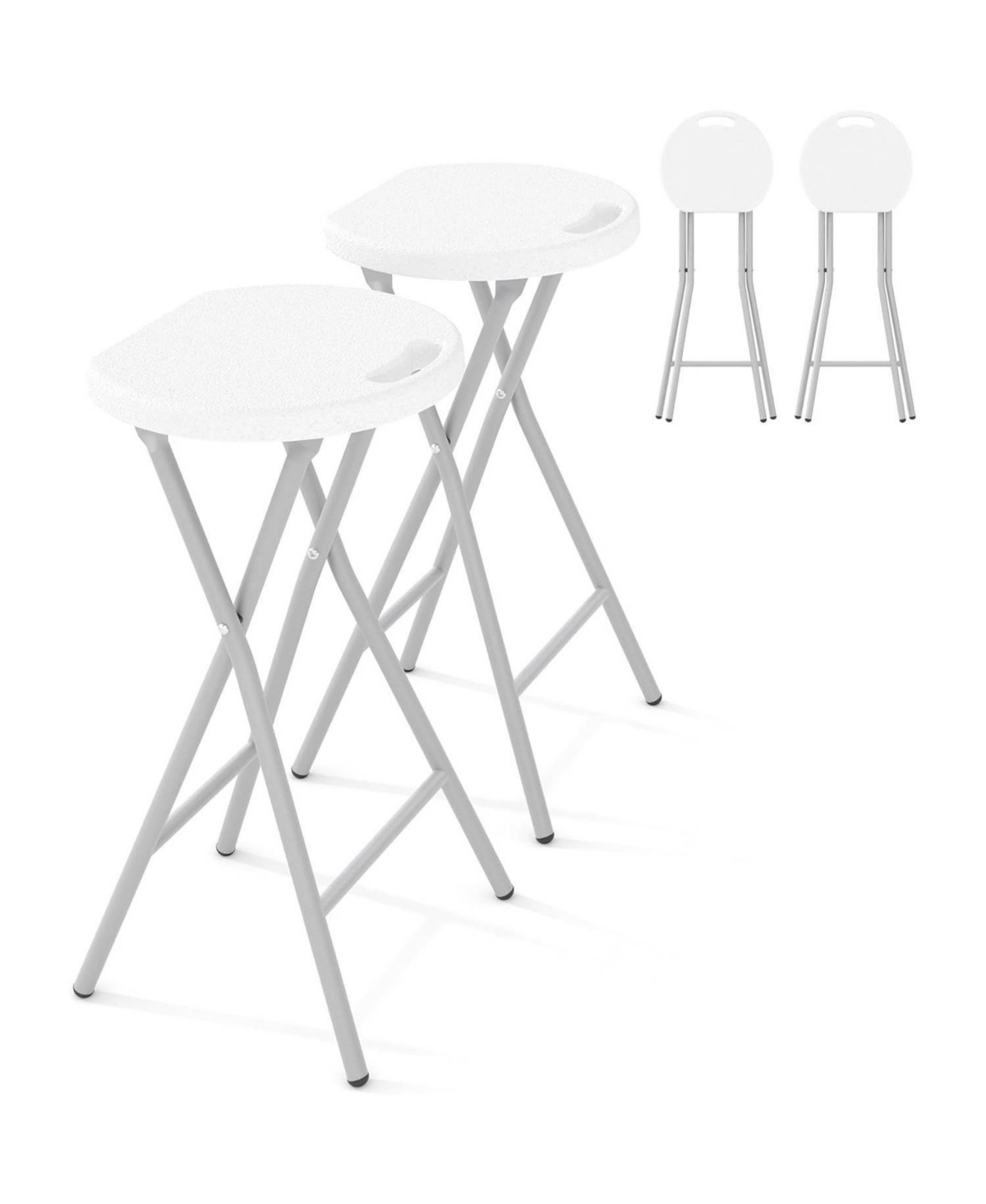 Click here for gaomon 2 Piece 28 Inch Ourdoor Folding Stool  Fold... prices