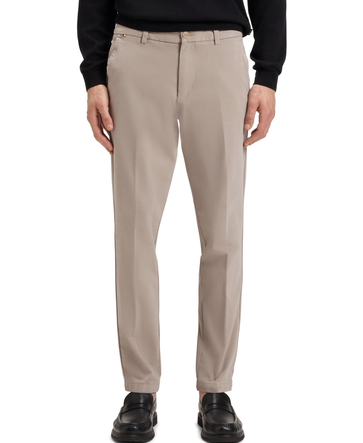 Click here for Boss by Hugo Boss Mens Stretch-Cotton Gabardine Sl... prices