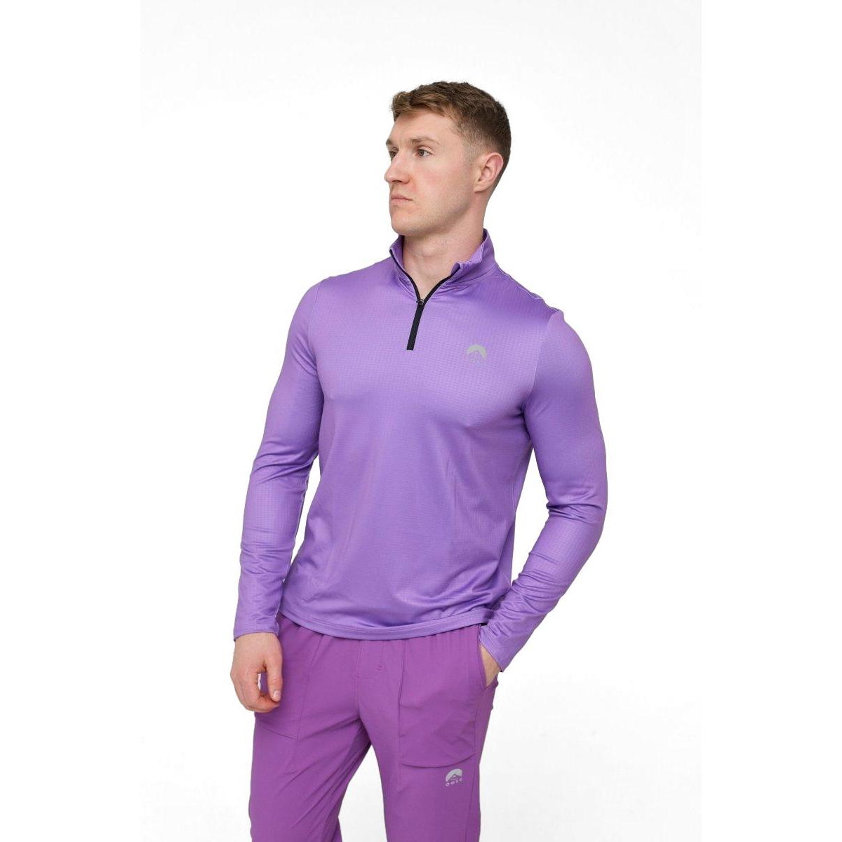 Click here for Oosc Mens Elite Activewear Shirts - Purple prices