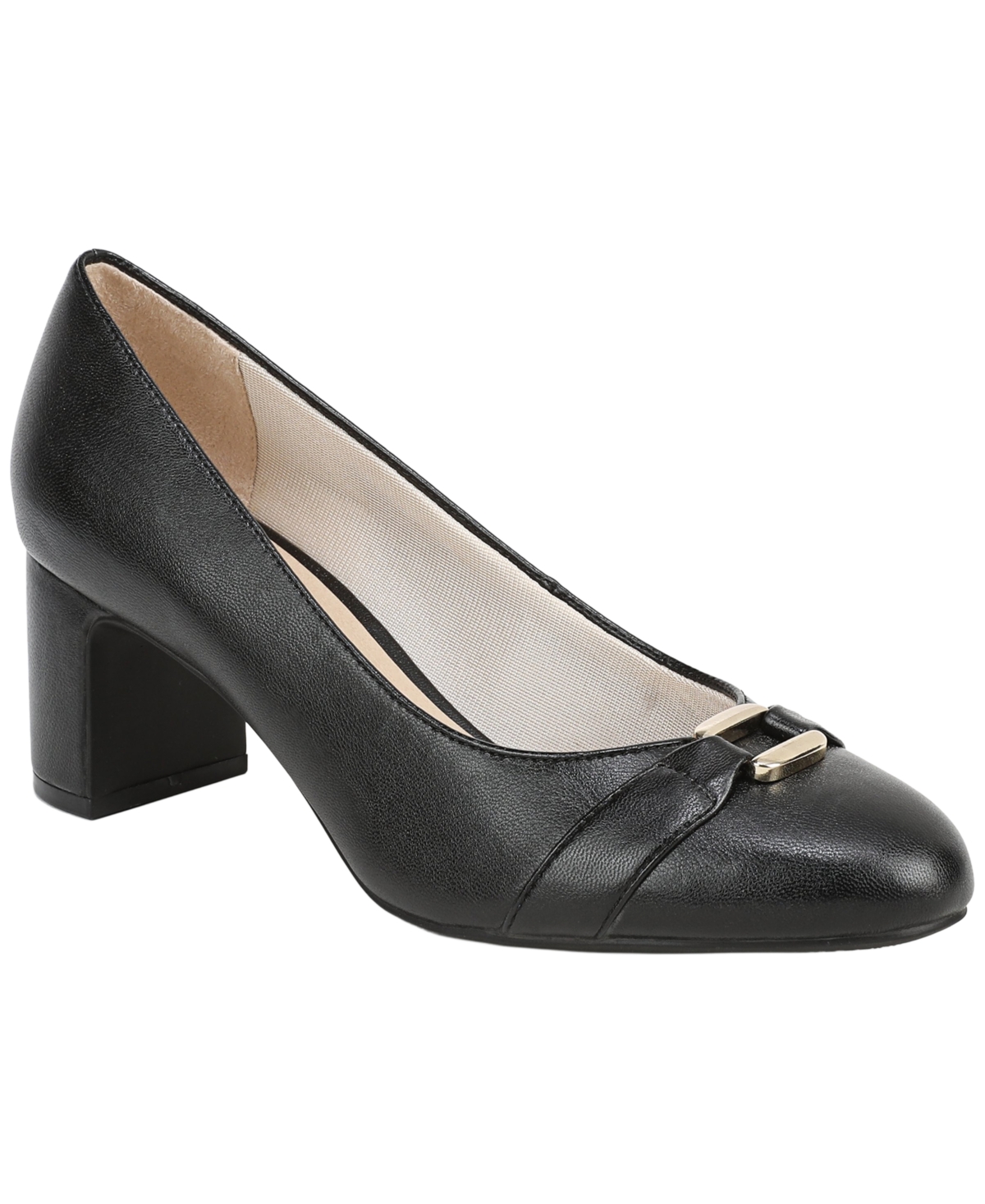Click here for LifeStride Womens Tavi Slip-On Pumps - Black Faux... prices