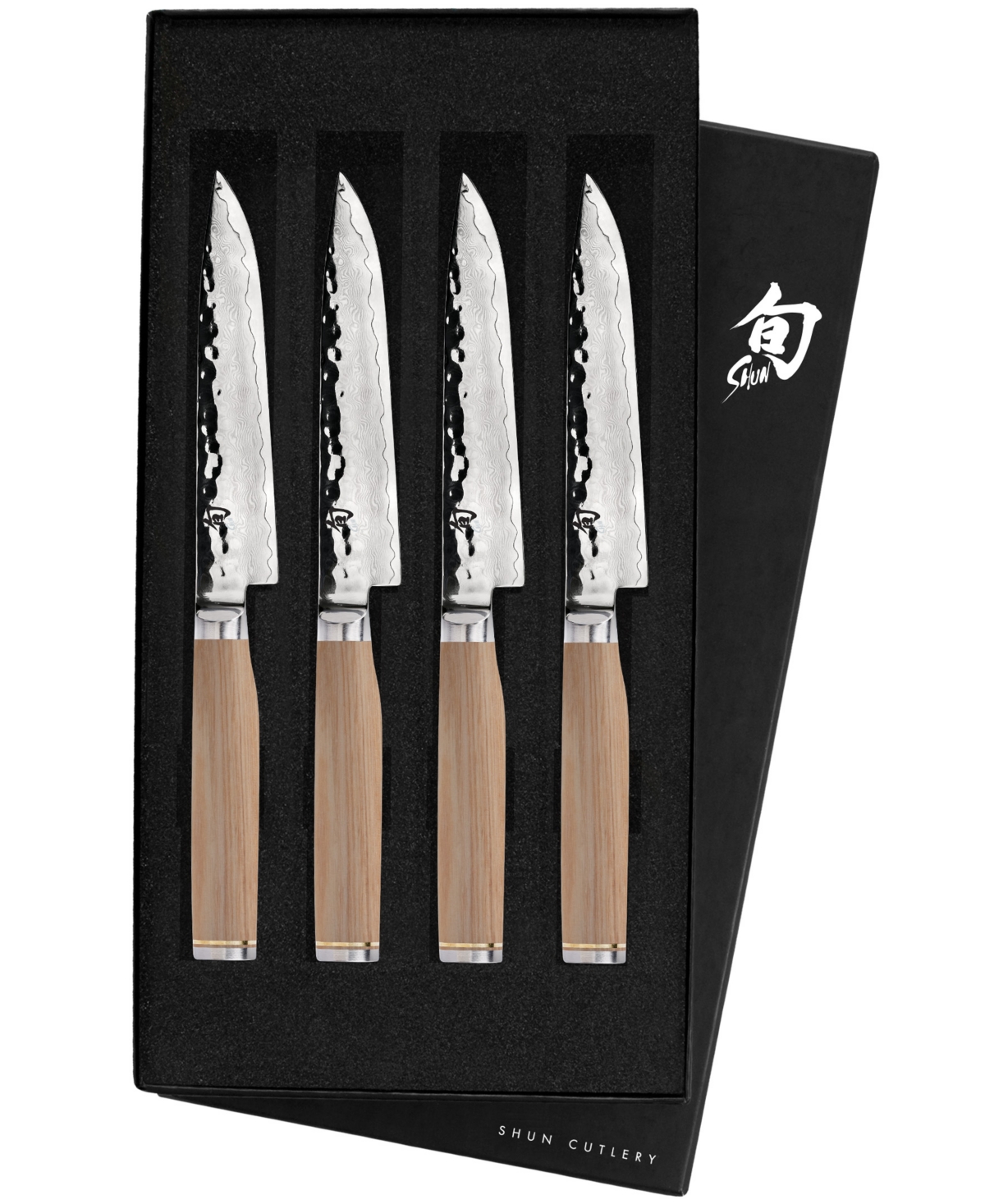 Click here for Shun Stainless Steel Premier Blonde 4 Pc Steak Kni... prices