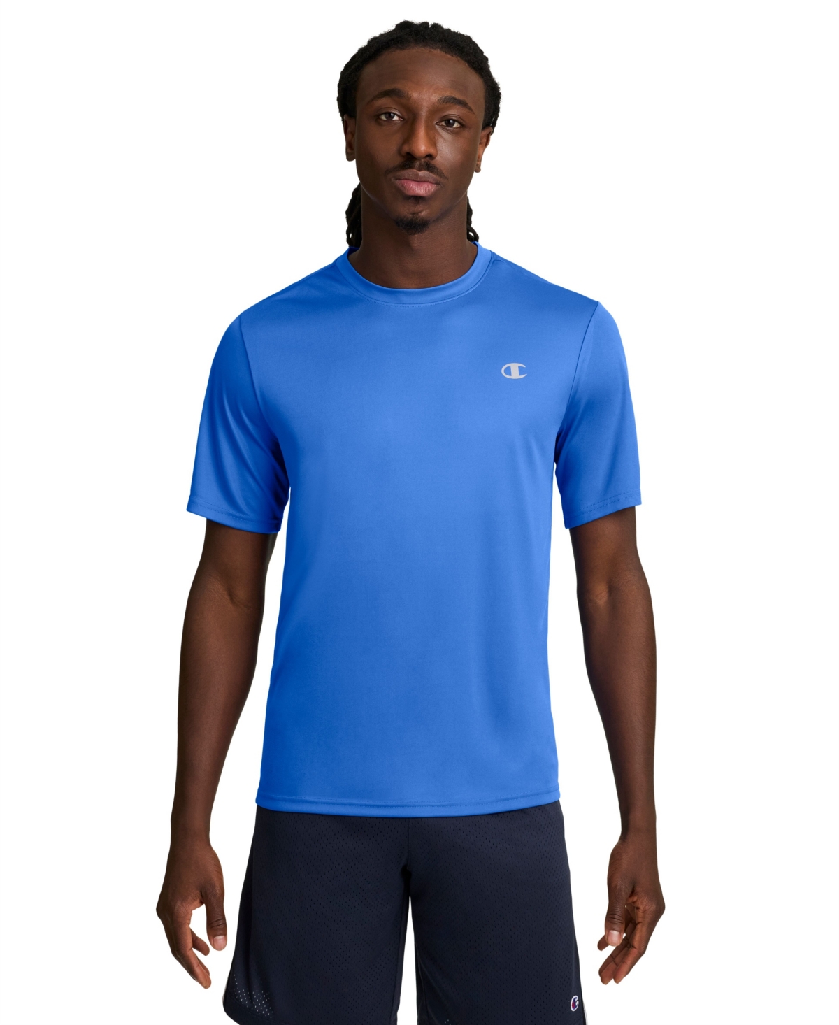 Click here for Champion Mens Double Dry T-Shirt - Nebulas Blue prices