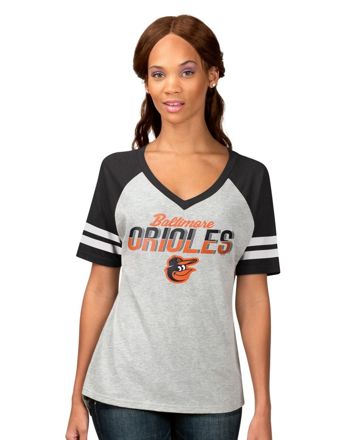 Click here for G-iii 4Her by Carl Banks Womens Heather Gray Balti... prices