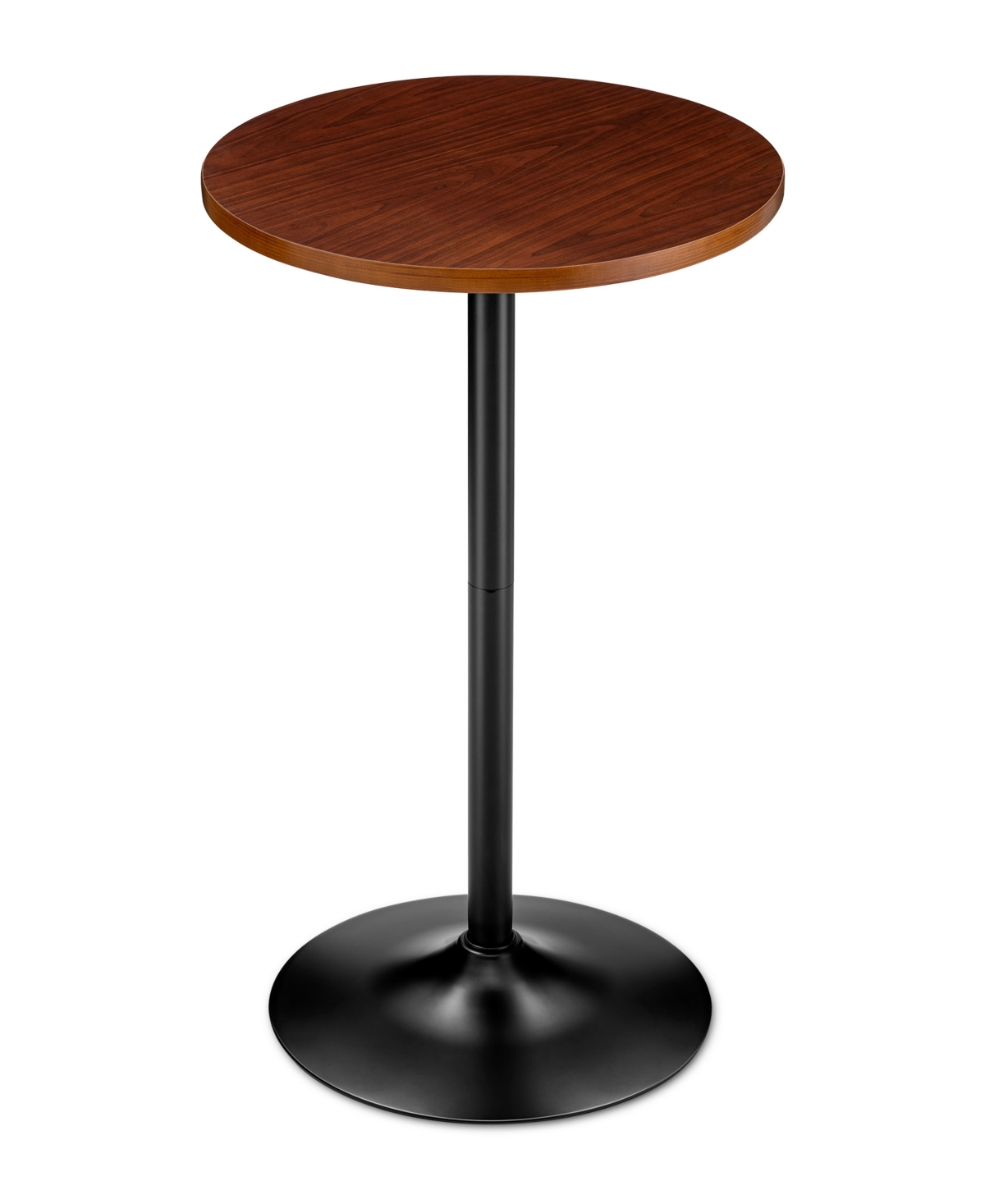 Click here for Glitzhome Modern 39.5 Metal Round Bar Table - Brow... prices