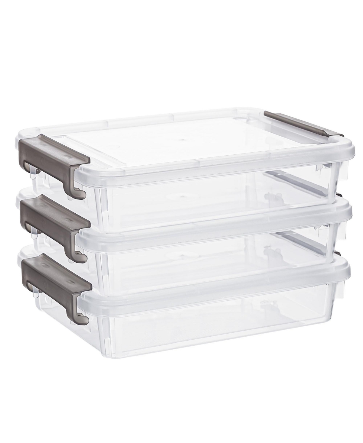Click here for Xdovet Plastic Storage Box Latching Lid B5 Documen... prices