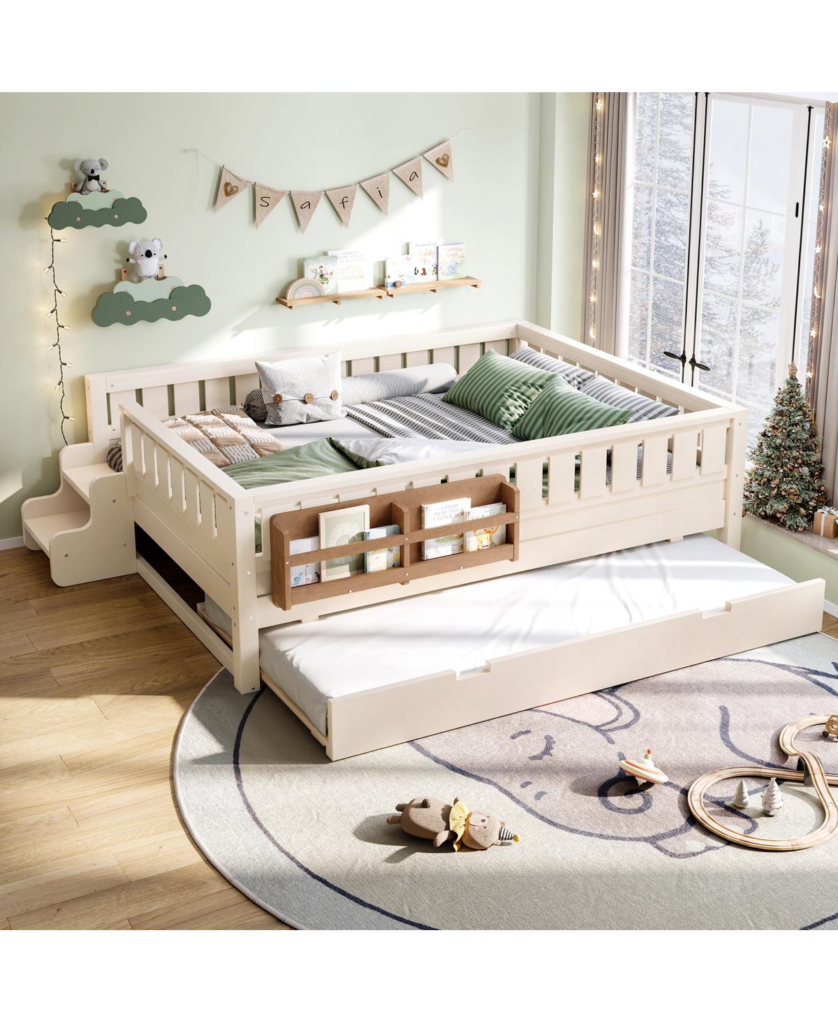Click here for Streamdale Furniture Full Loft Bed with Bookshelve... prices