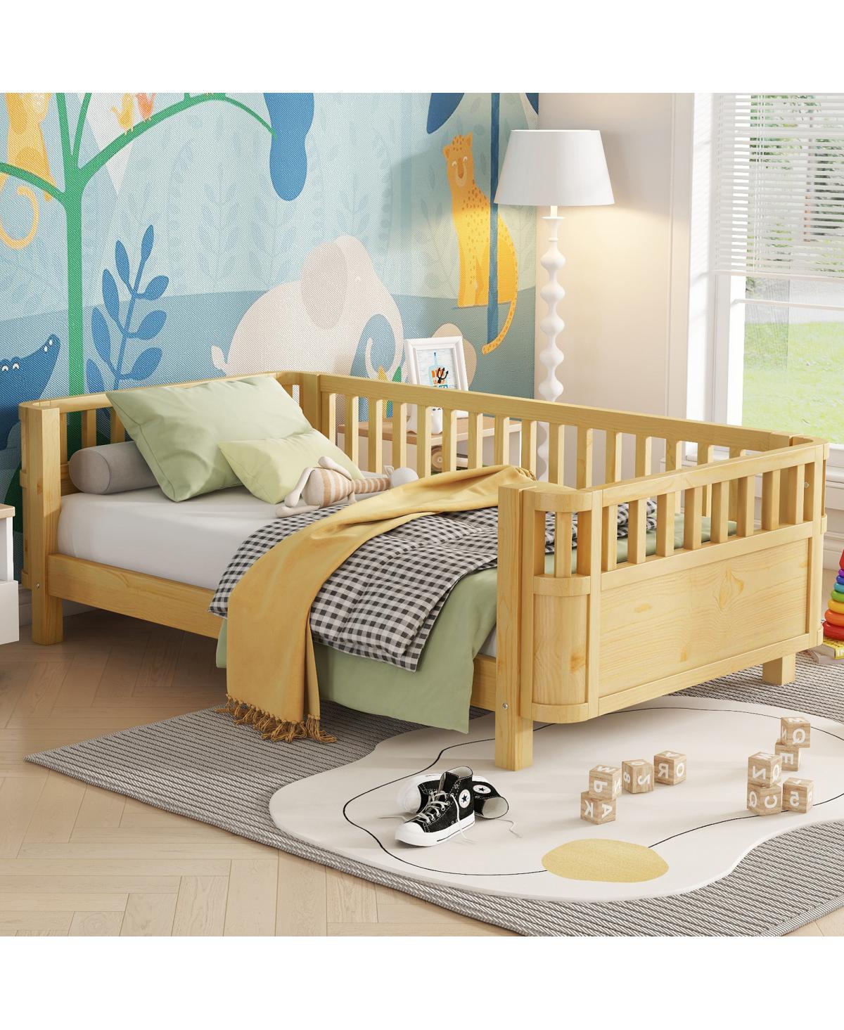 Click here for Streamdale Furniture Twin Size Wood Platform Bed w... prices