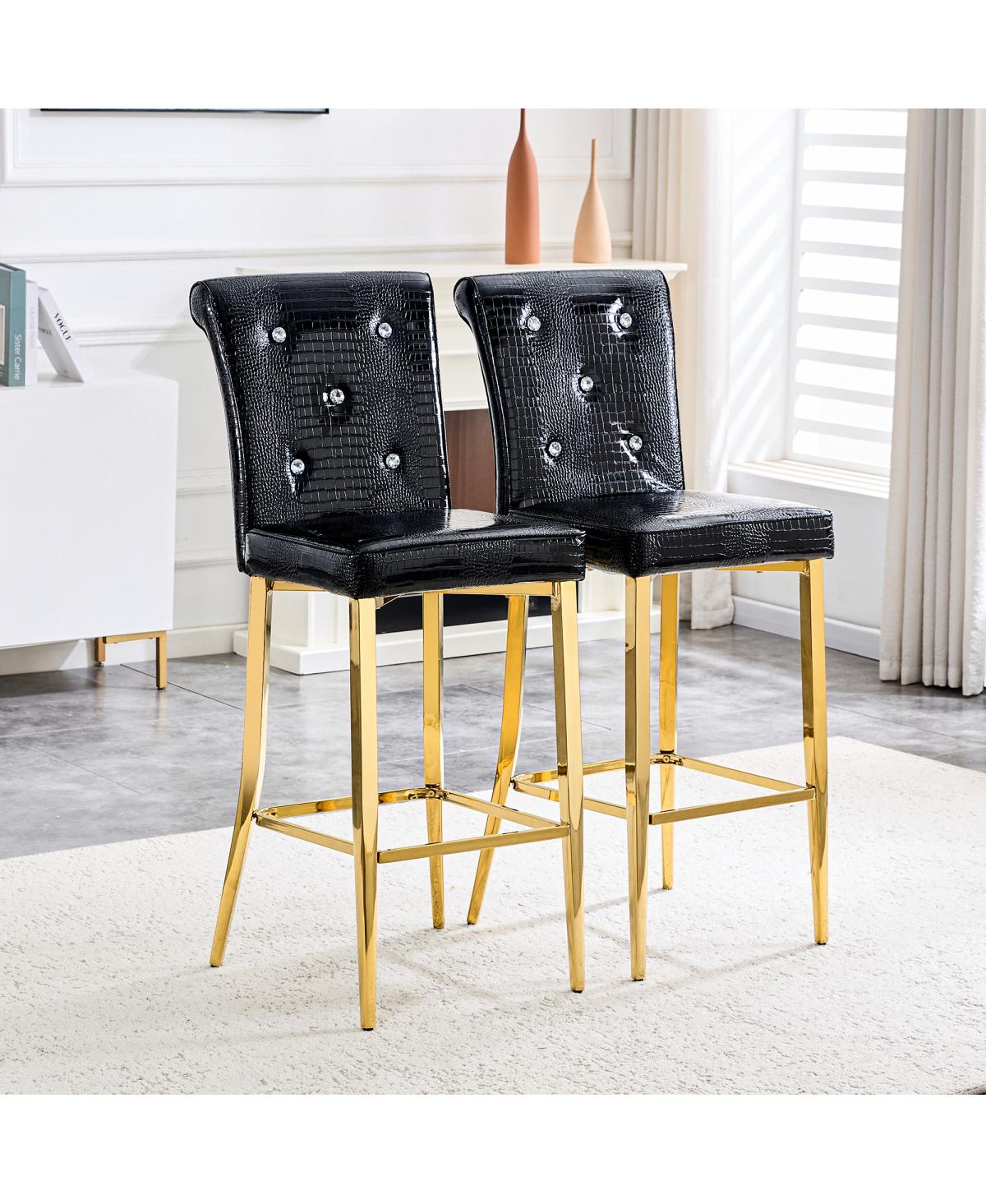 Click here for Streamdale Furniture Set of 2 Vintage Crocodile Le... prices