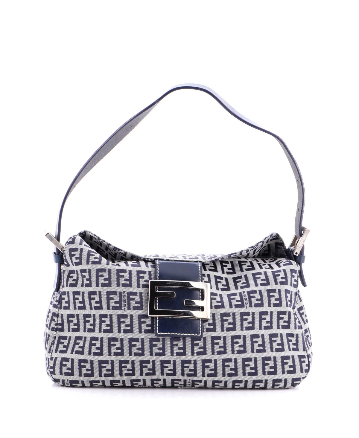 Click here for Pre-Owned Fendi Small Flap Shoulder Bag Zucchino C... prices