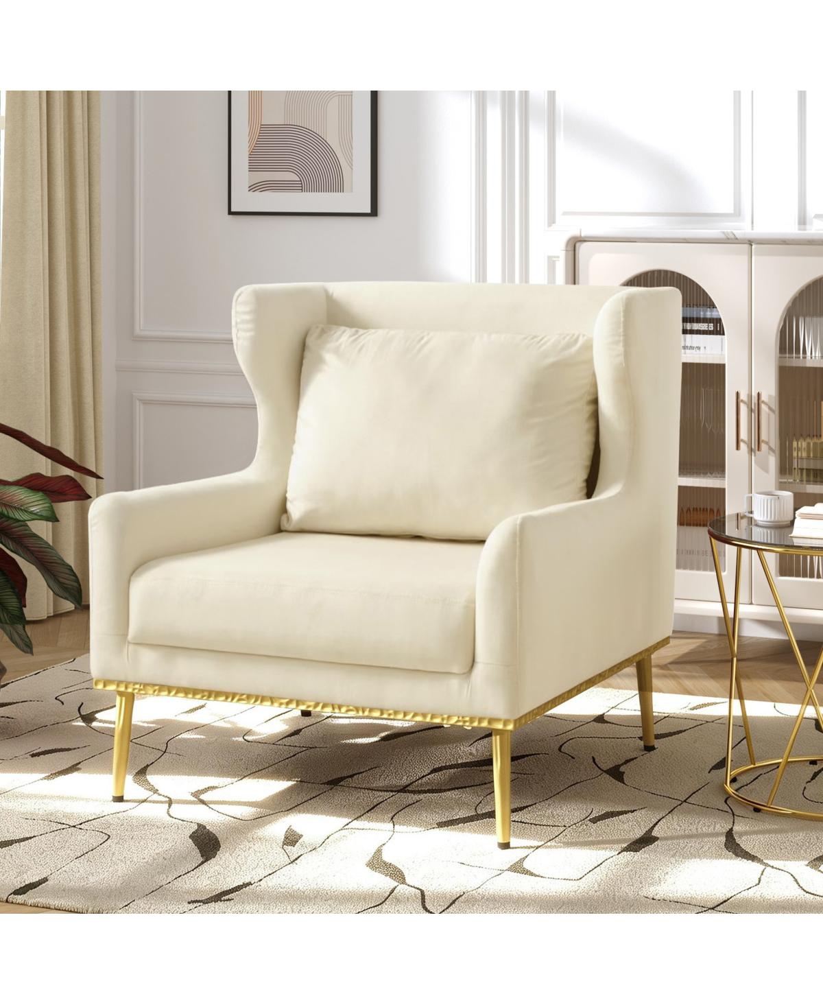 Click here for Streamdale Furniture Modern Velvet Accent Armchair... prices