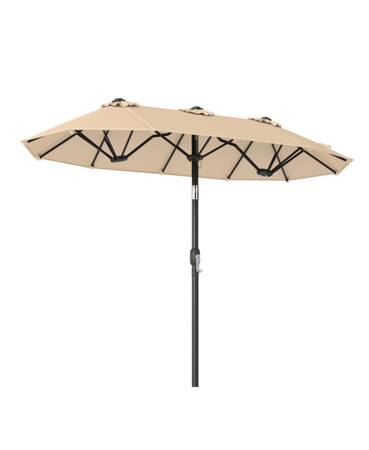 Click here for Gouun 10 x 5.3 Feet Double-Sided Patio Umbrella wi... prices