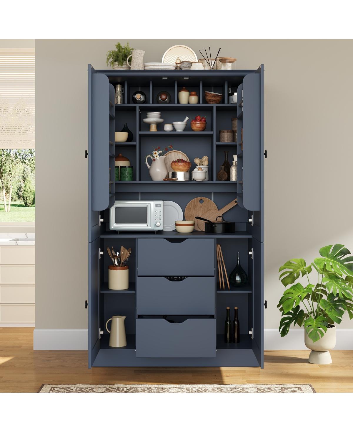 Click here for Streamdale Furniture Freestanding Kitchen Pantry C... prices