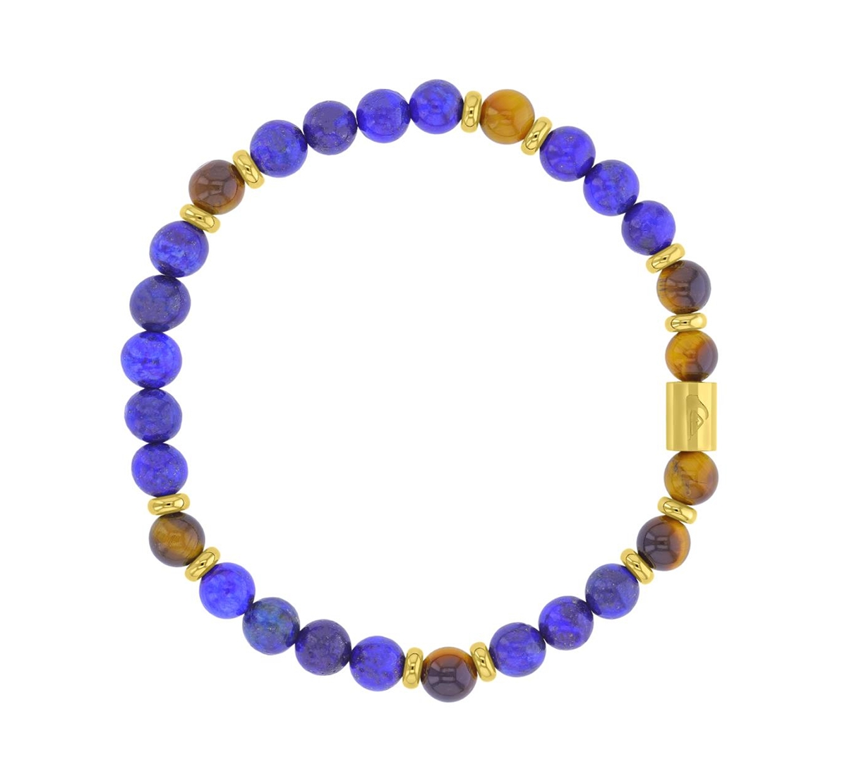 Click here for Quiksilver Mens 18k Yellow Gold-Plated Tiger Eye L... prices