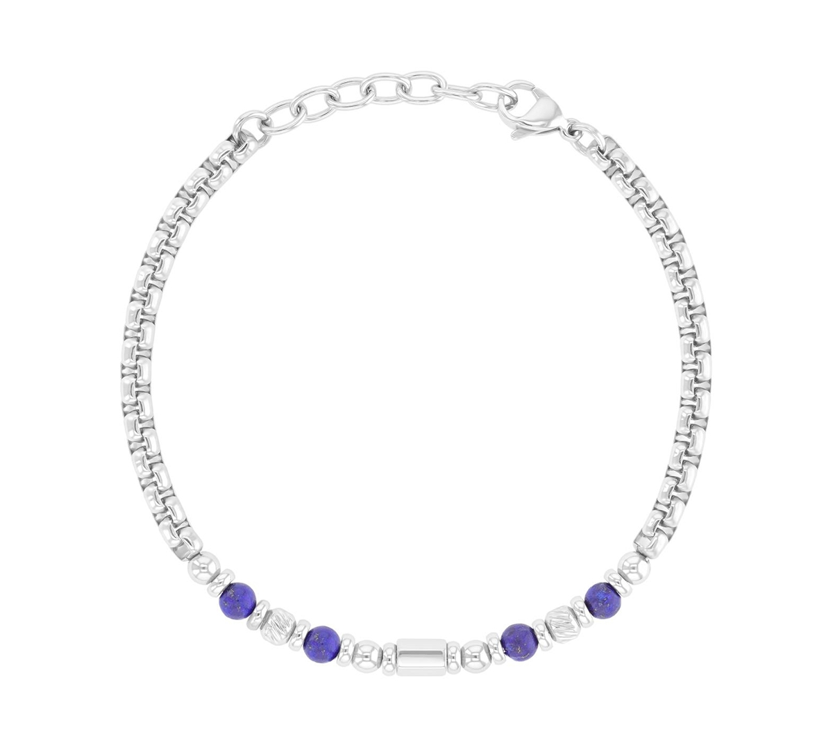 Click here for Quiksilver Mens Platinum-Plated Steel Lapis Hexago... prices