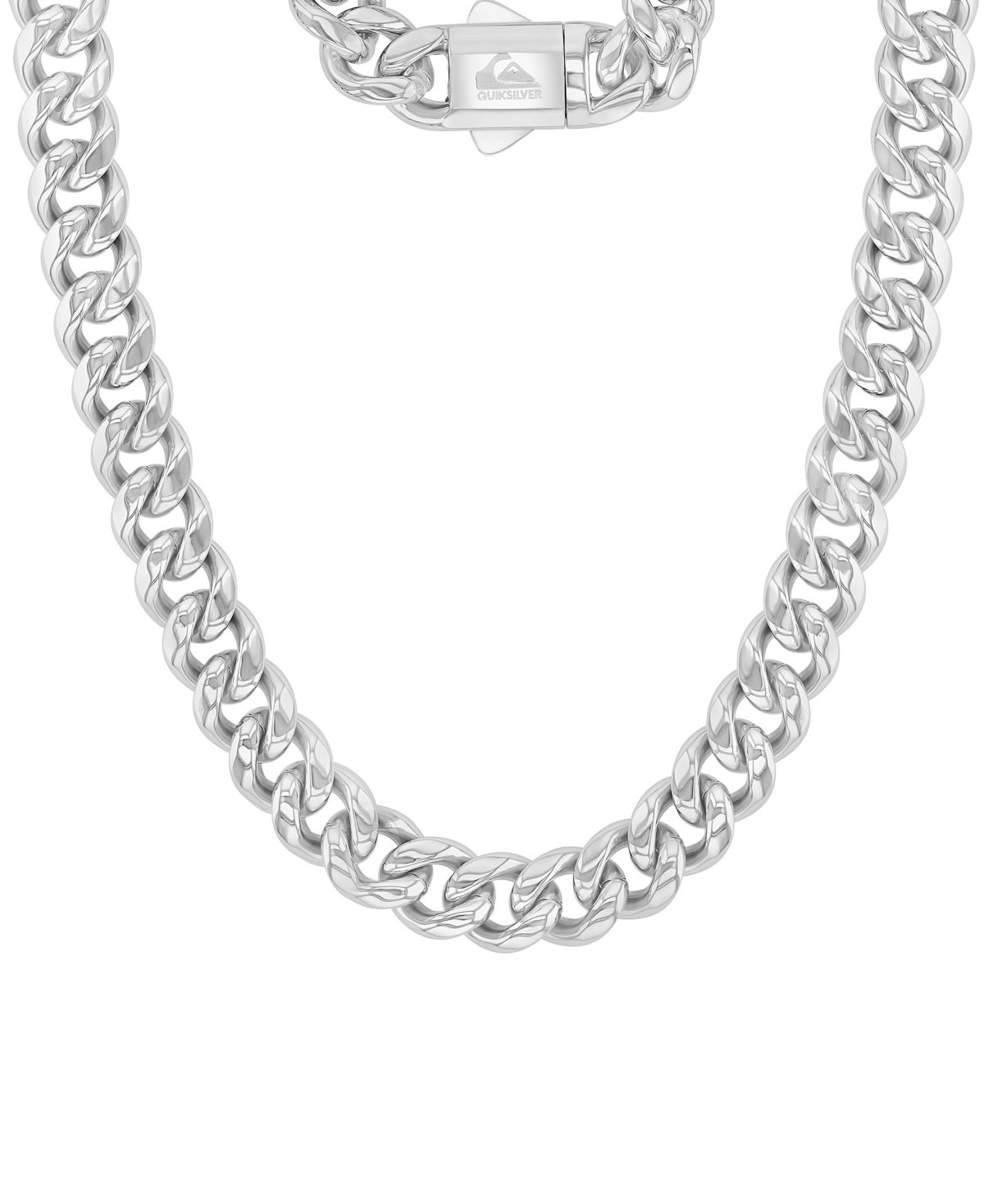 Click here for Quiksilver Mens Miami Platinum-Plated Cuban Chain... prices
