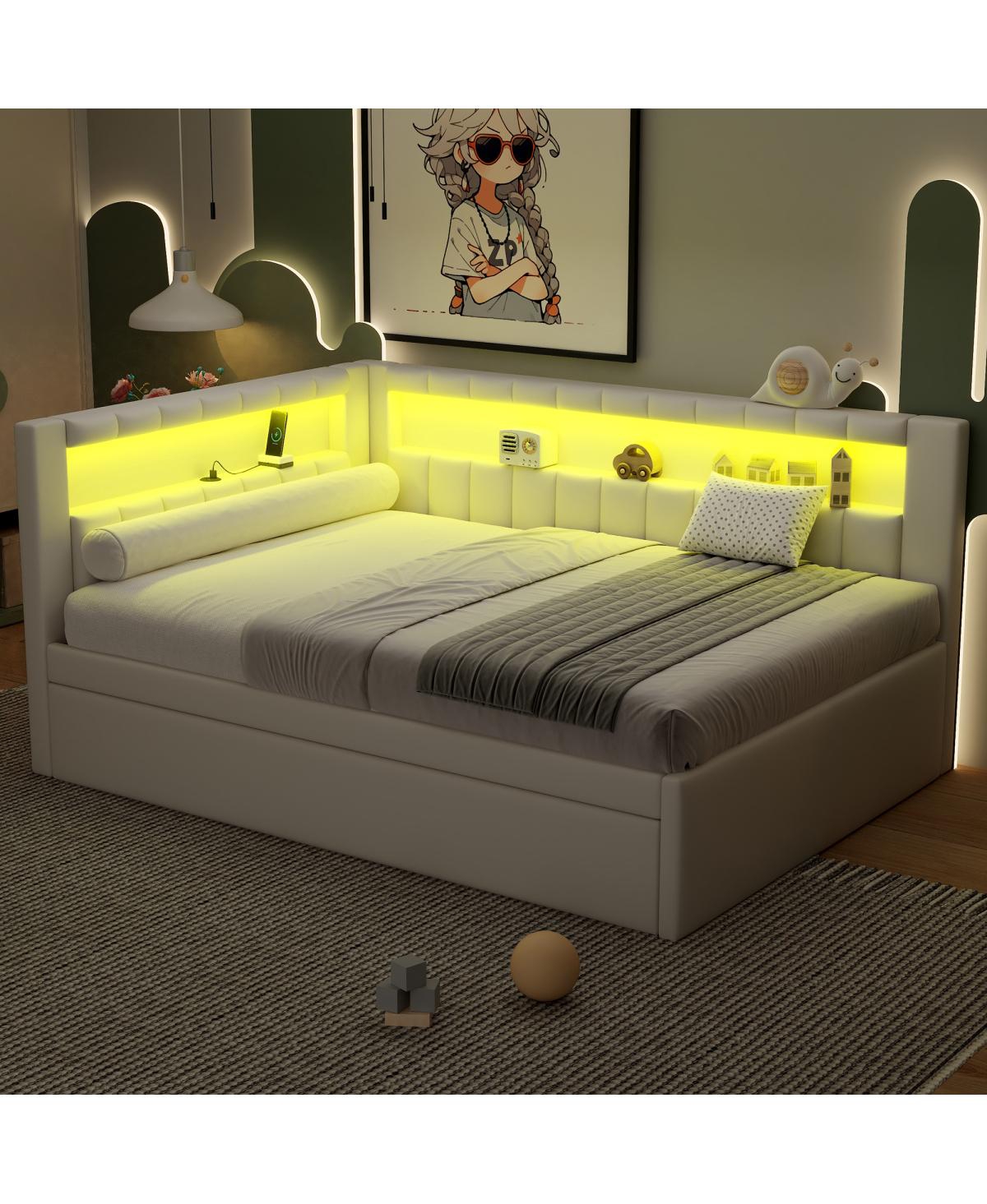 Click here for Streamdale Furniture Full Size Upholstered Platfor... prices